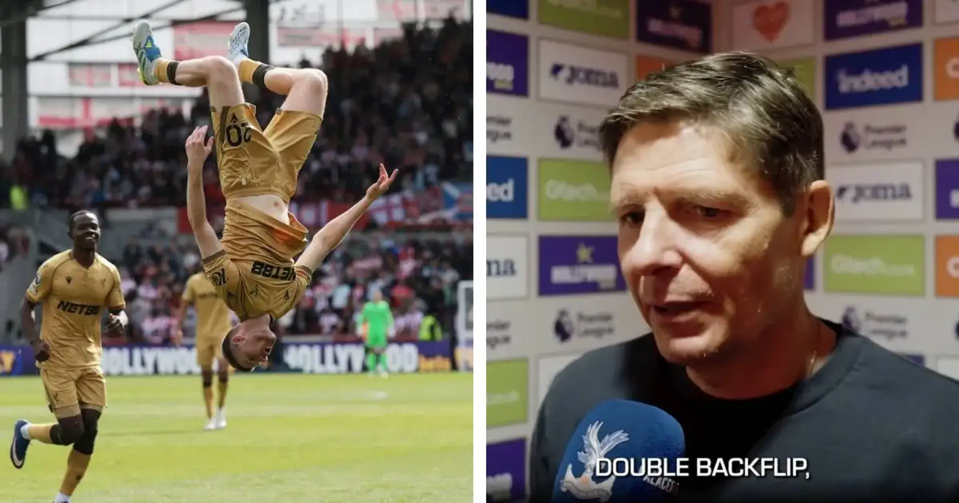 'Do a double backflip': Oliver Glasner's brilliant reaction to Wharton ...
