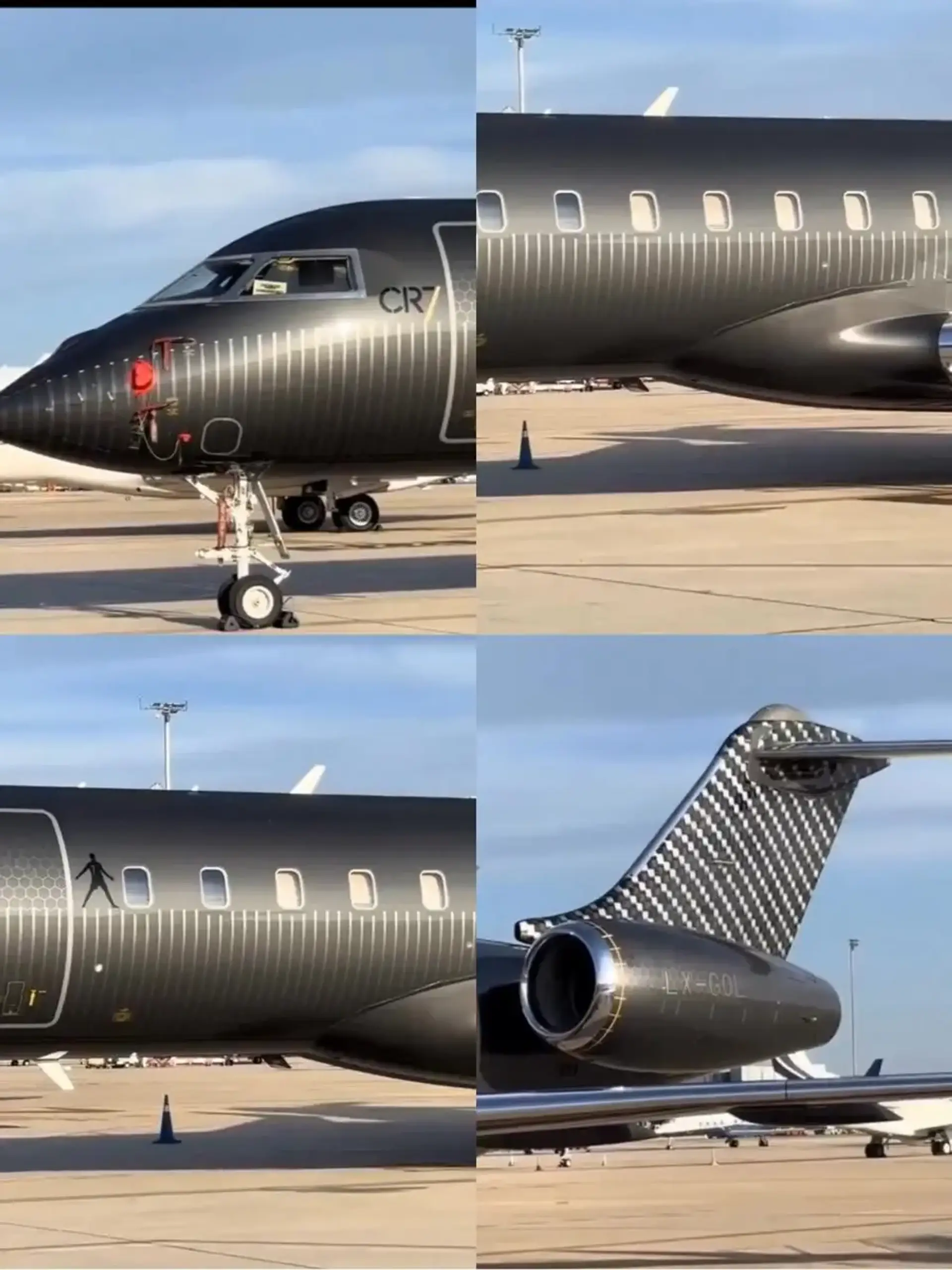 Details of Cristiano Ronaldo's $73 million private jet revealed ...