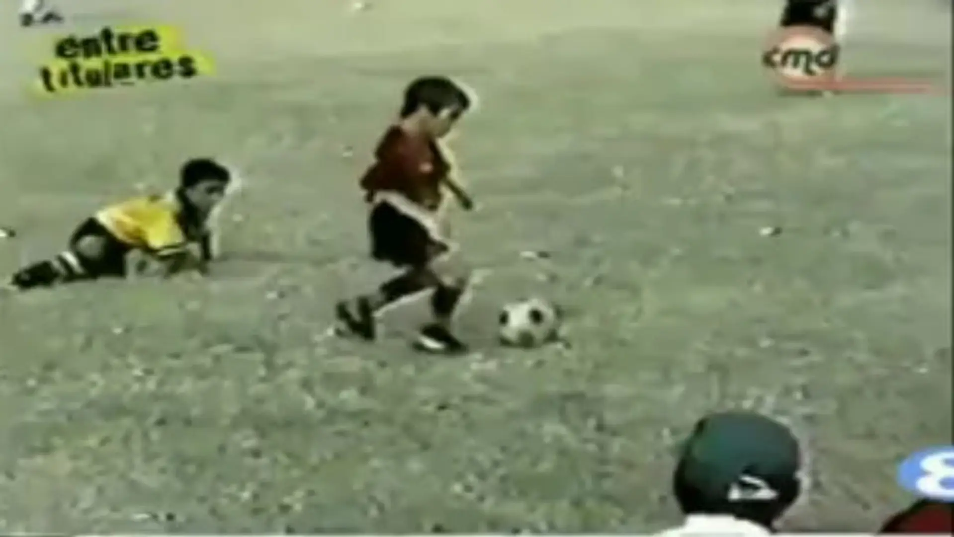 New footage of Lionel Messi playing football as a child goes viral ...