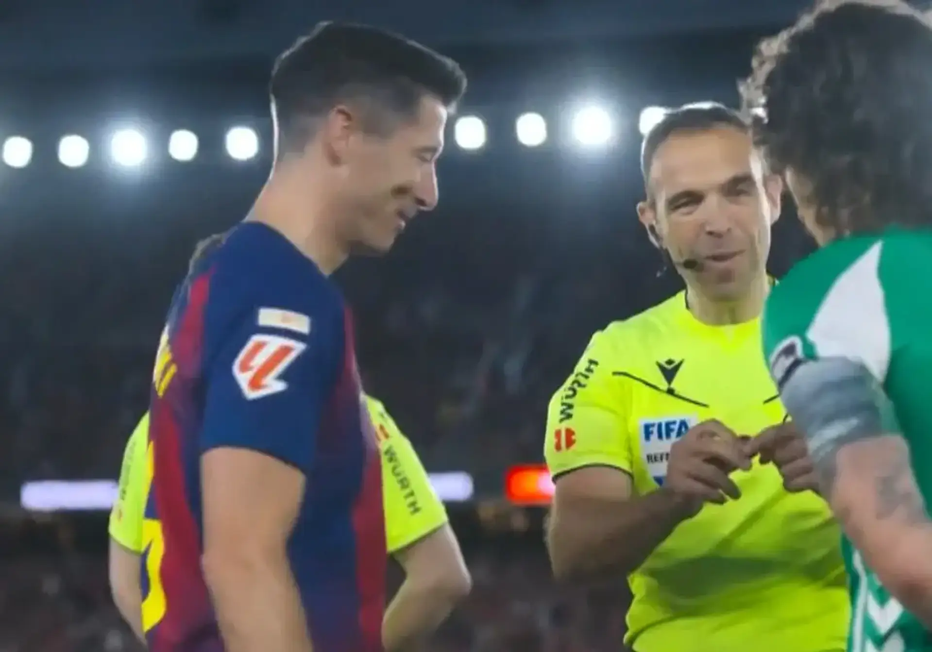 Emotional goodbye for Robert Lewandowski as he captains Barcelona in ...