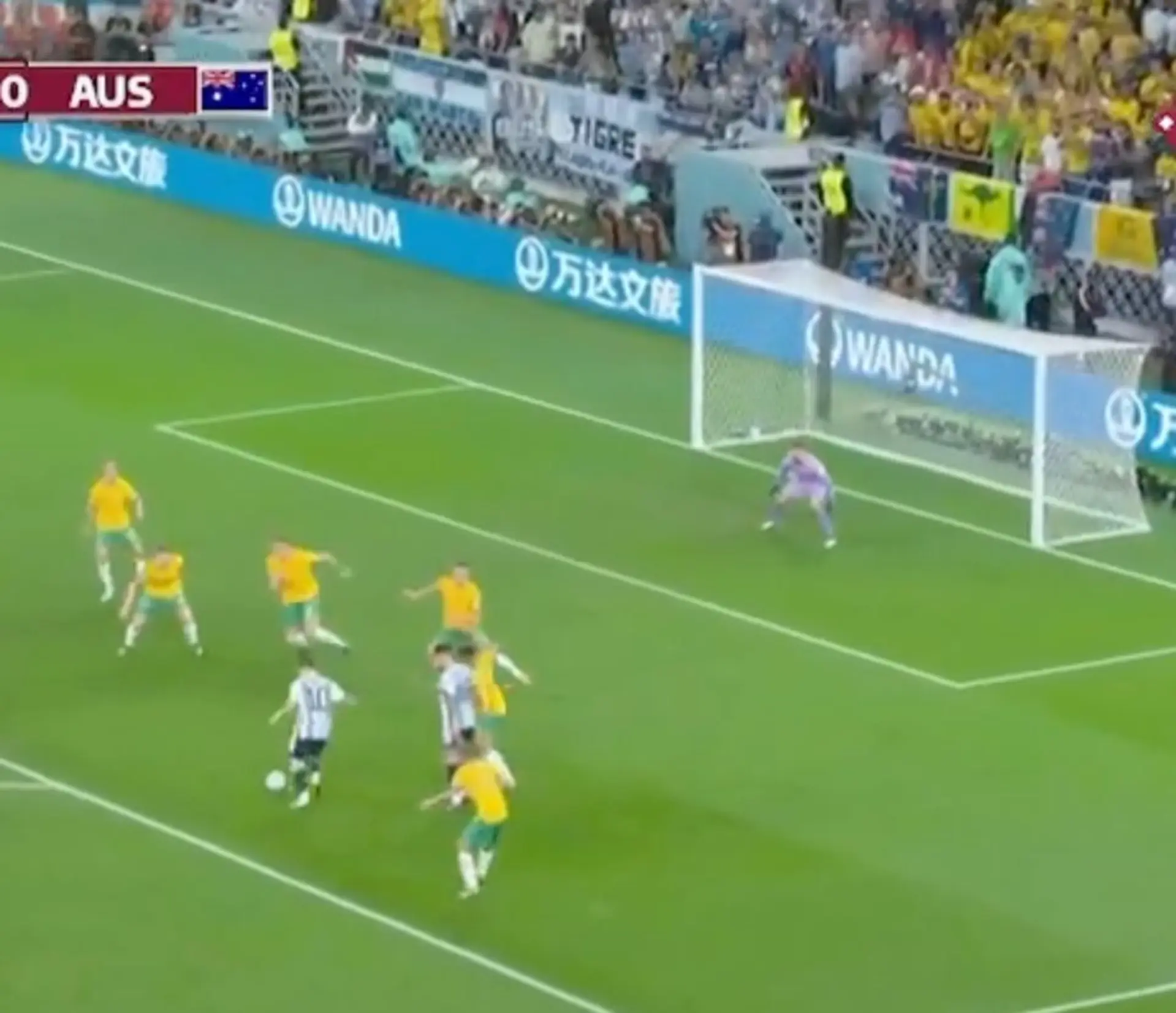 Messi scores his first World Cup knockout goal, passes Maradona in ...