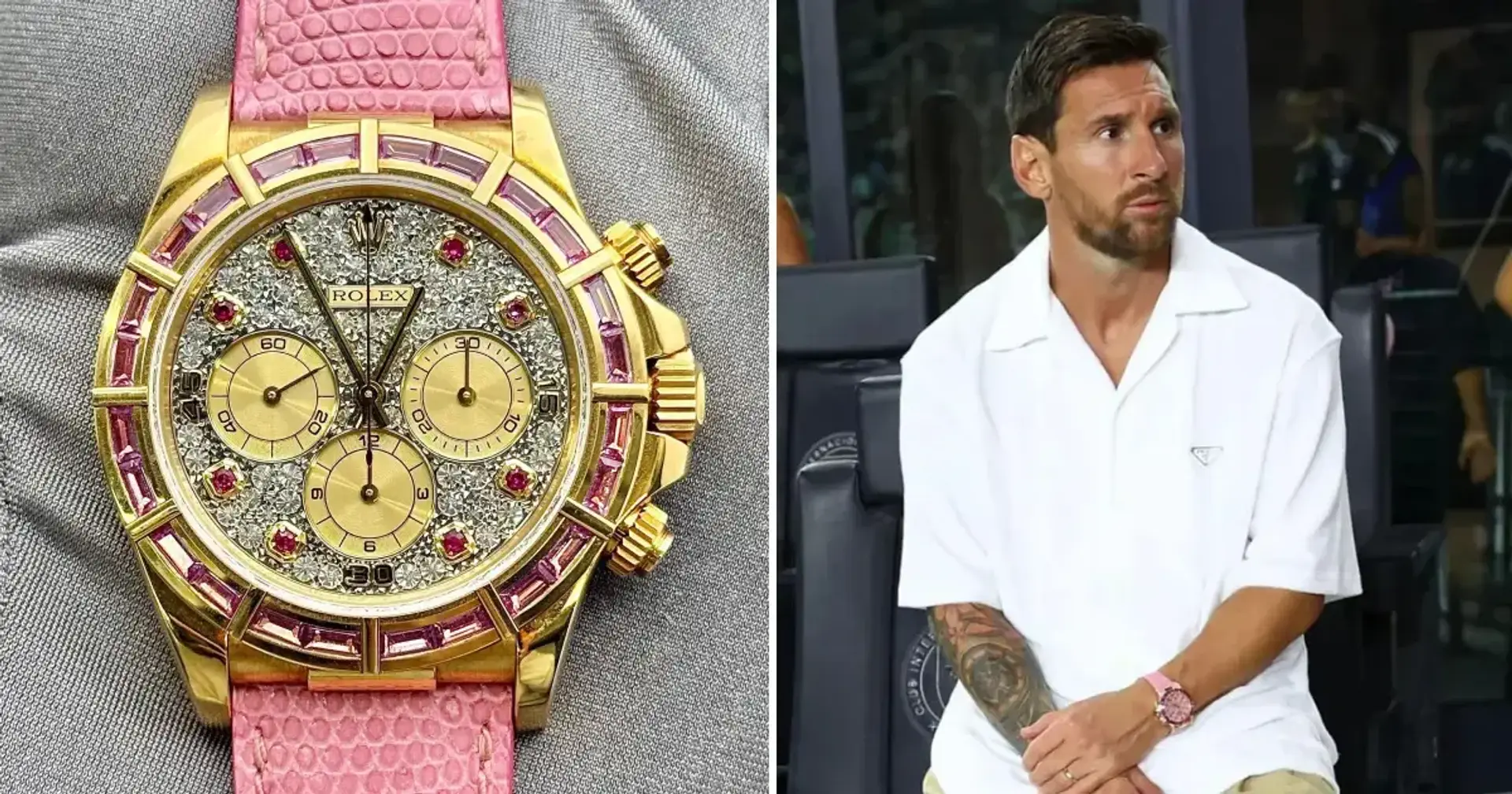 Lionel Messi aperçu avec une Rolex "Barbie" à 395 000 $ — moins de 10 ...