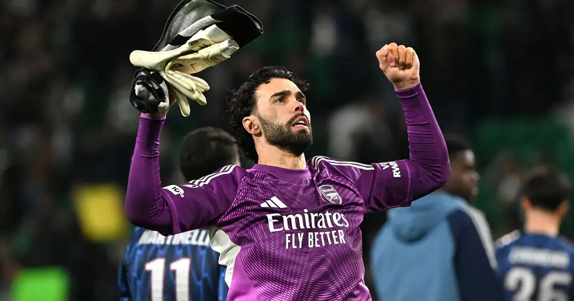 David Raya one game from making Arsenal history in the Champions League ...