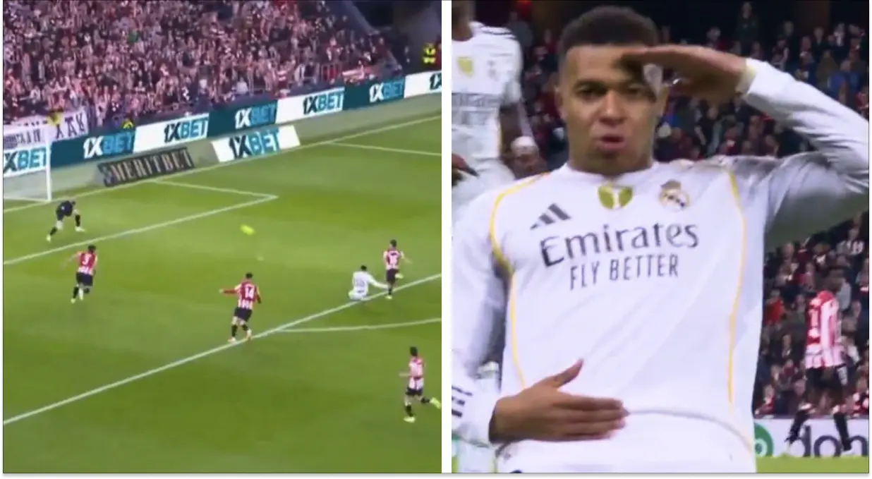 Watch Kylian Mbappe bag sensational solo goal to put Real Madrid ahead ...