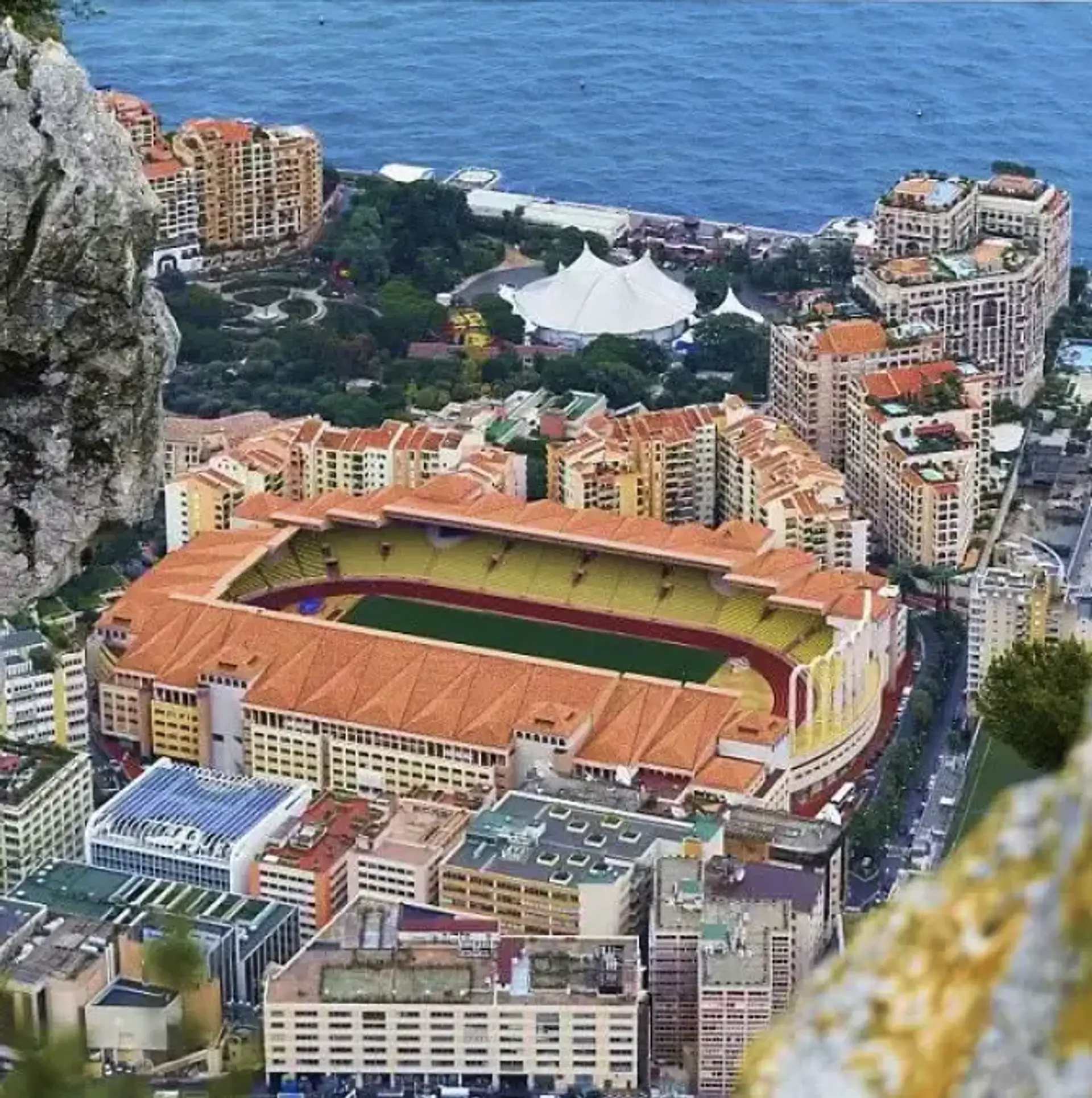 Sneak peek at Monaco's stunning stadium on the French Riviera ...