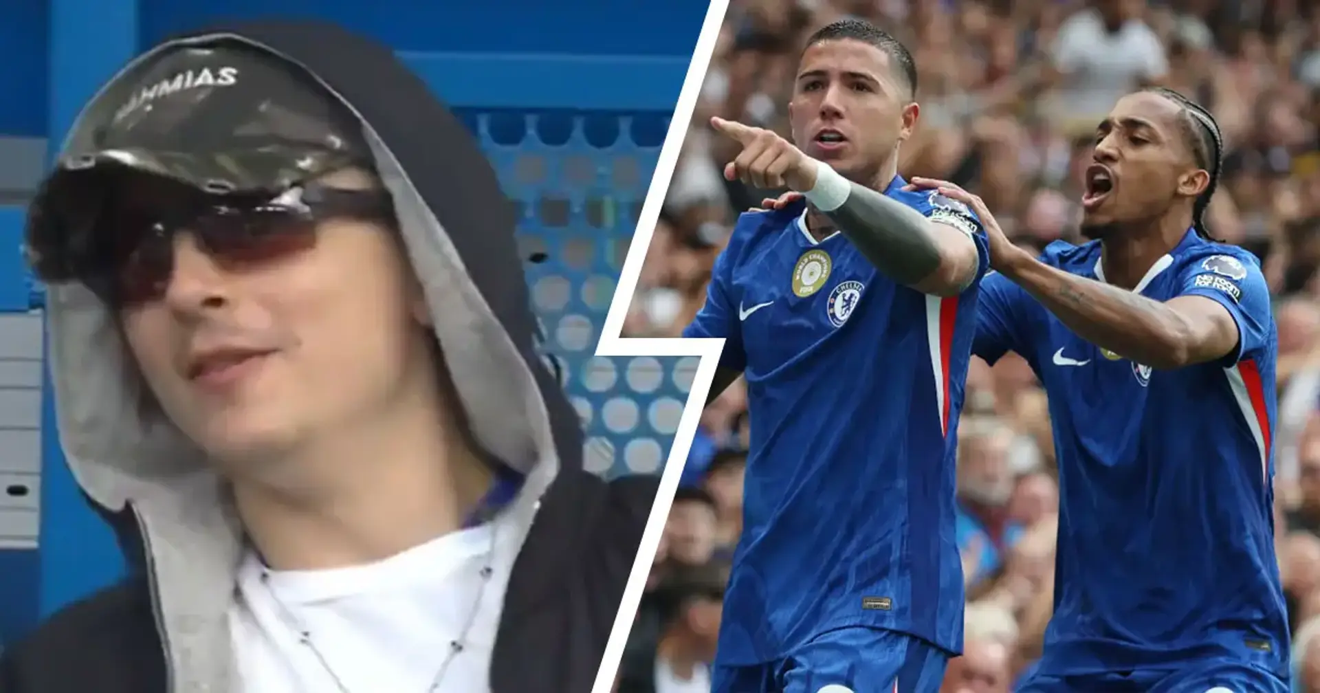 Hollywood star Timothee Chalamet makes appearance at Stamford Bridge ...