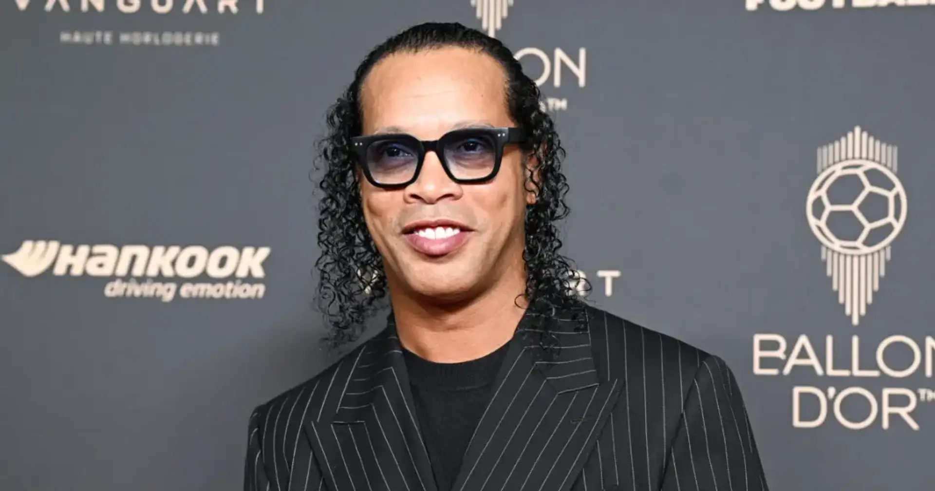Brazil legend Ronaldinho: 'I’m happy to know that people still go on ...
