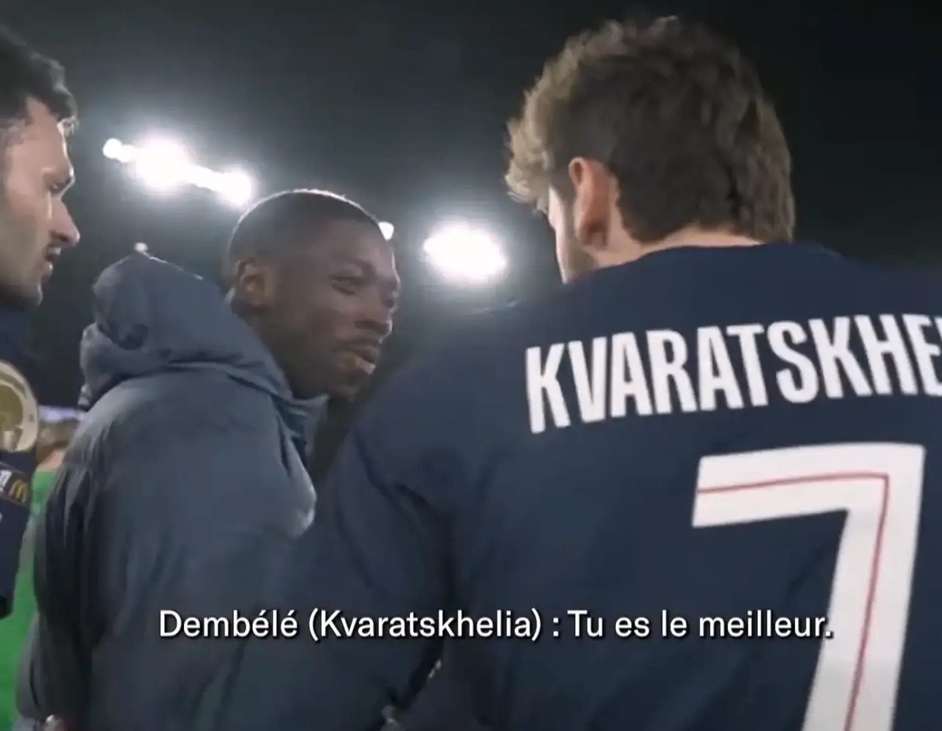 "Tu es le meilleur" : Ousmane Dembélé et Khvicha Kvaratskhelia se ...