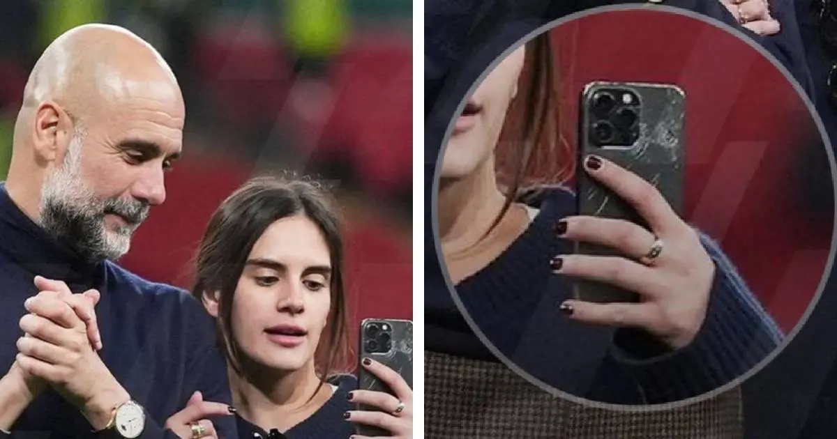 Pep Guardiola's daughter Maria spotted with cracked phone despite ...