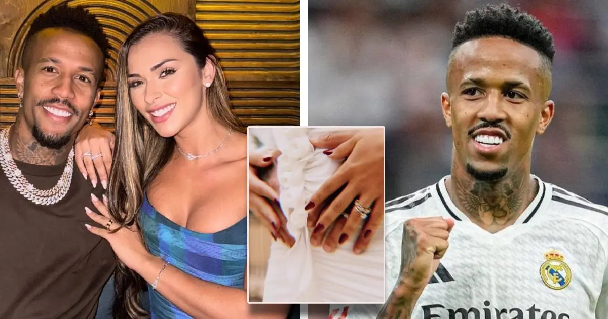 Eder Militao and wife Taina announce pregnancy — this is their first ...
