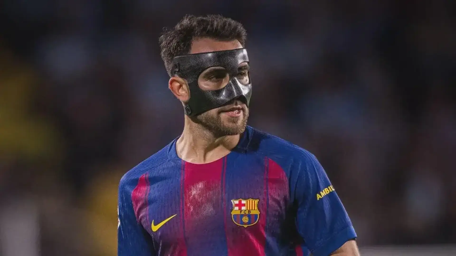 How did we not notice? Eric Garcia played without his face mask vs ...