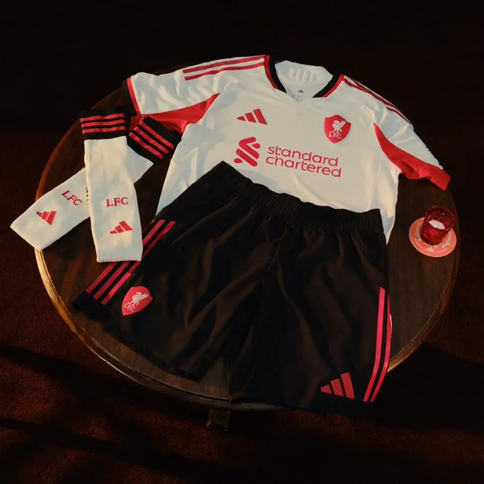 Liverpool unveil new Adidas home and away kits for 2025/26 season ...