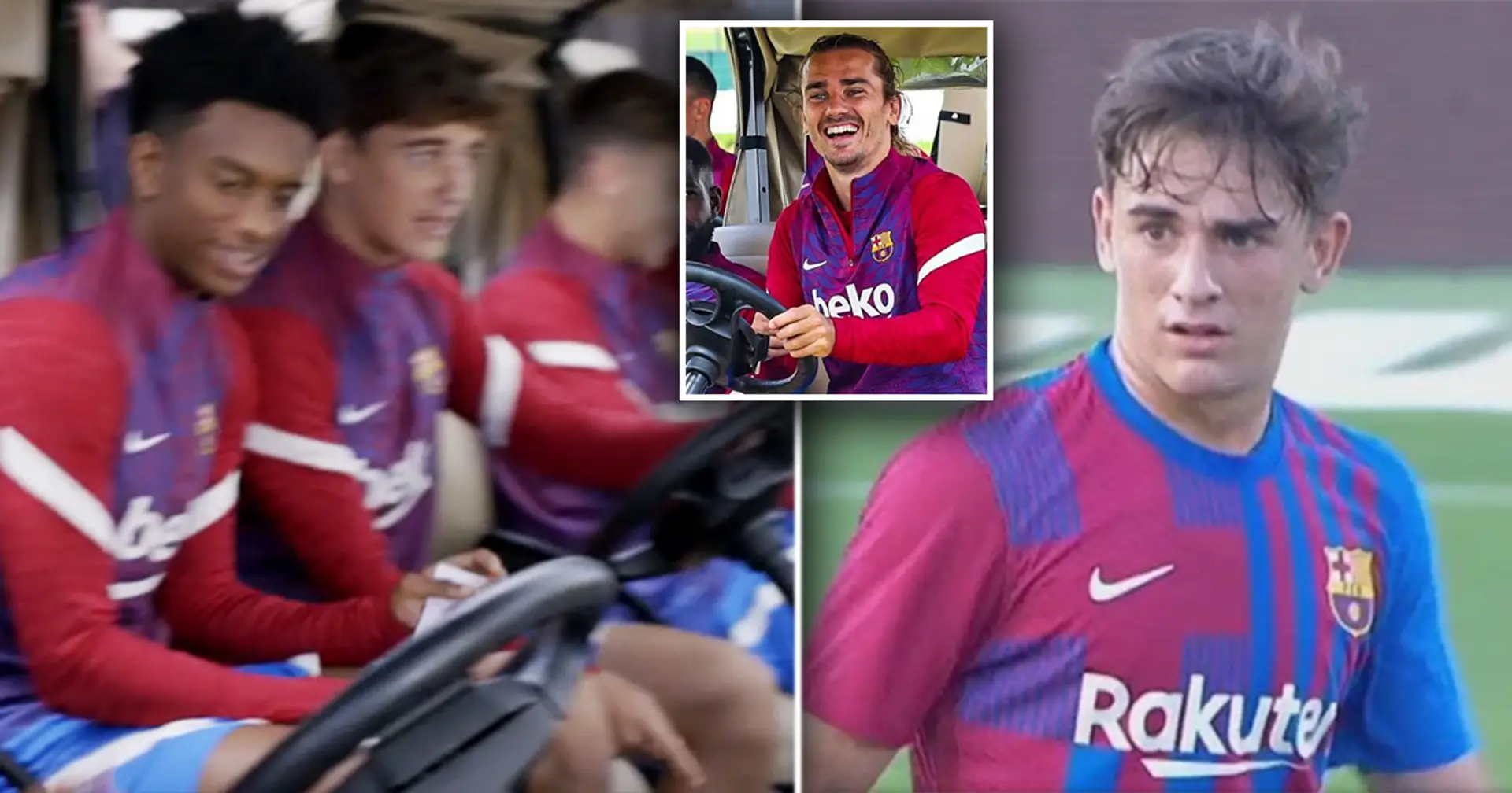 'Get him a bike!': How Barca players trolled 17-year-old Gavi while ...