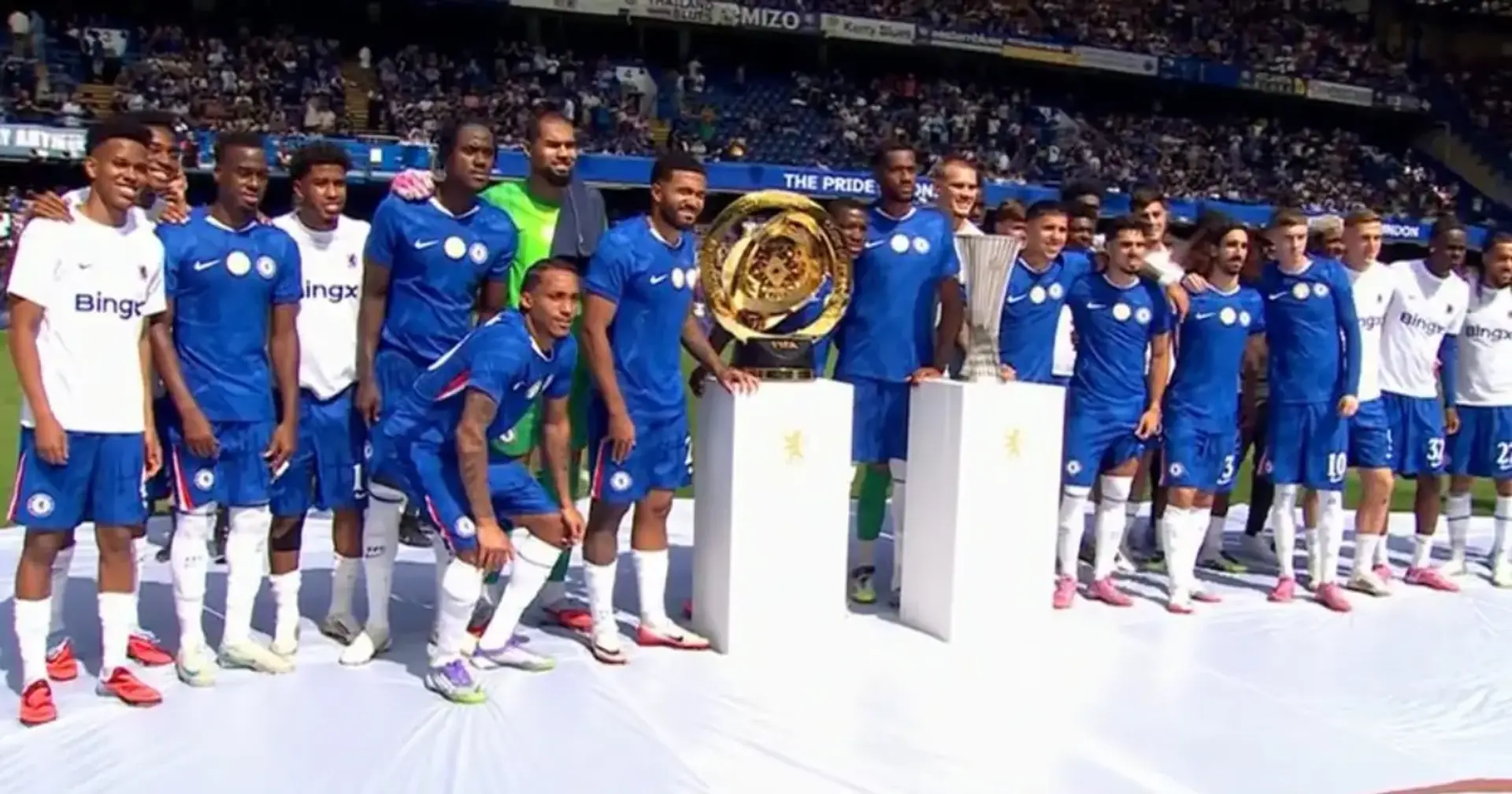 Chelsea present Club World Cup trophy at Stamford Bridge — Tribuna.com