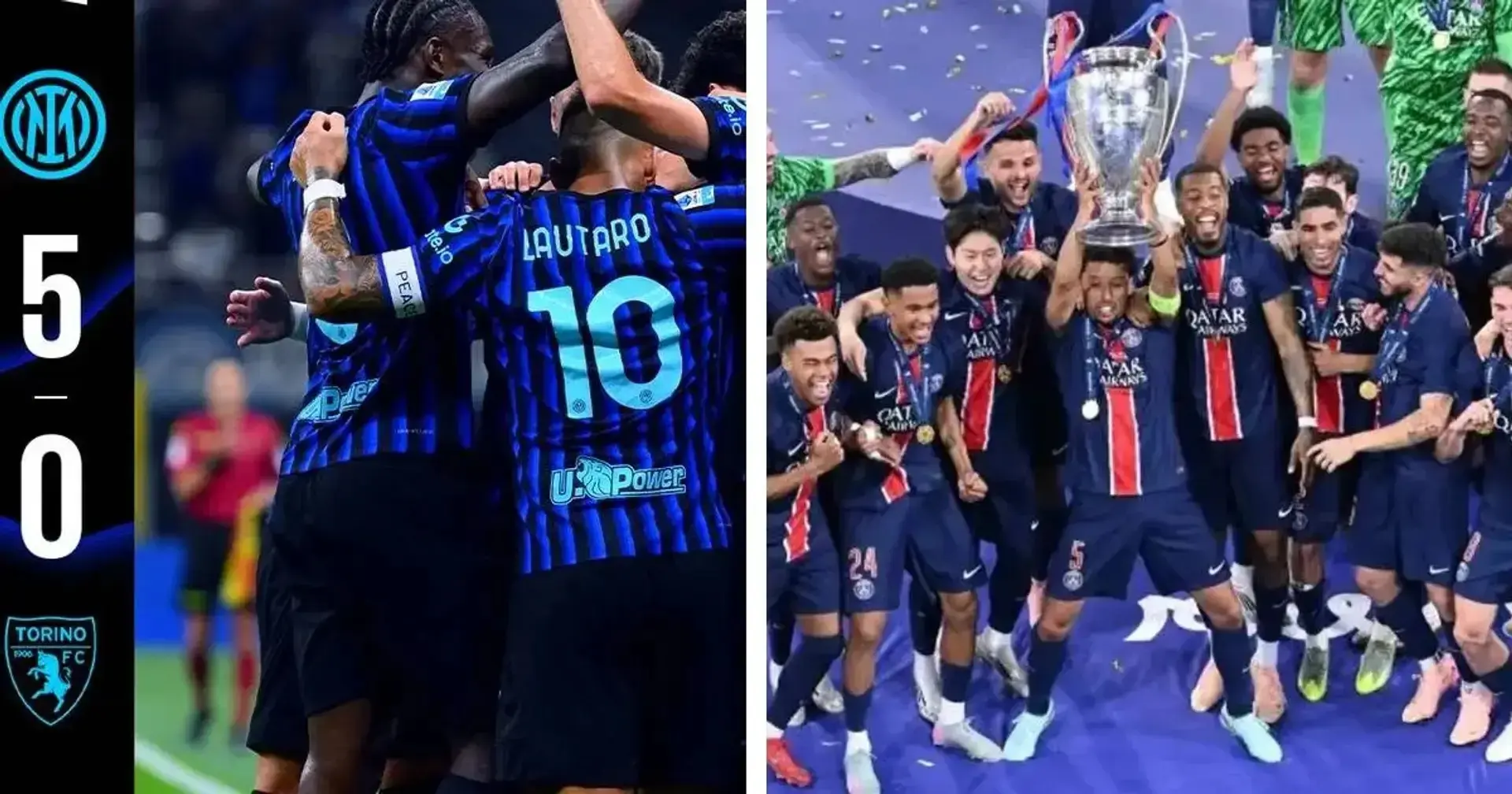 'El mismo resultado': el PSG trollea al Inter de Milán con una ...