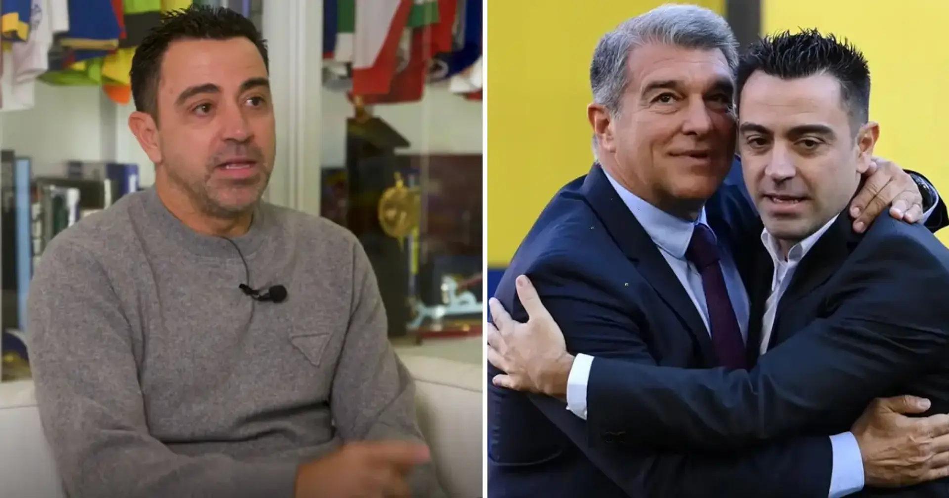 Xavi bricht sein Schweigen über den Barca-Abgang: "Laporta hat mich ...