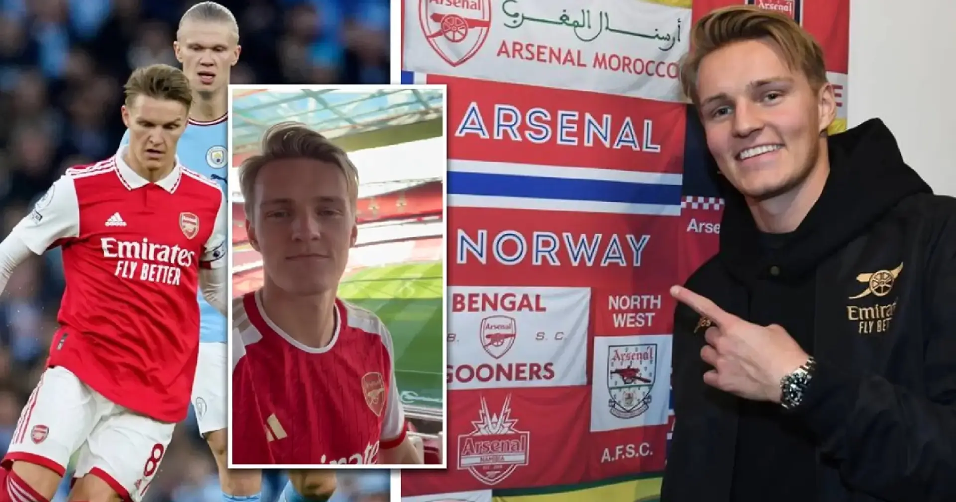 'I also did it in Spain and the Netherlands': Martin Odegaard proud of ...