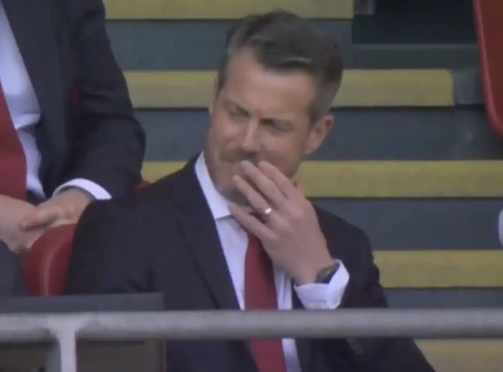 Liverpool CEO Billy Hogan's reaction to fans protest against rising ...