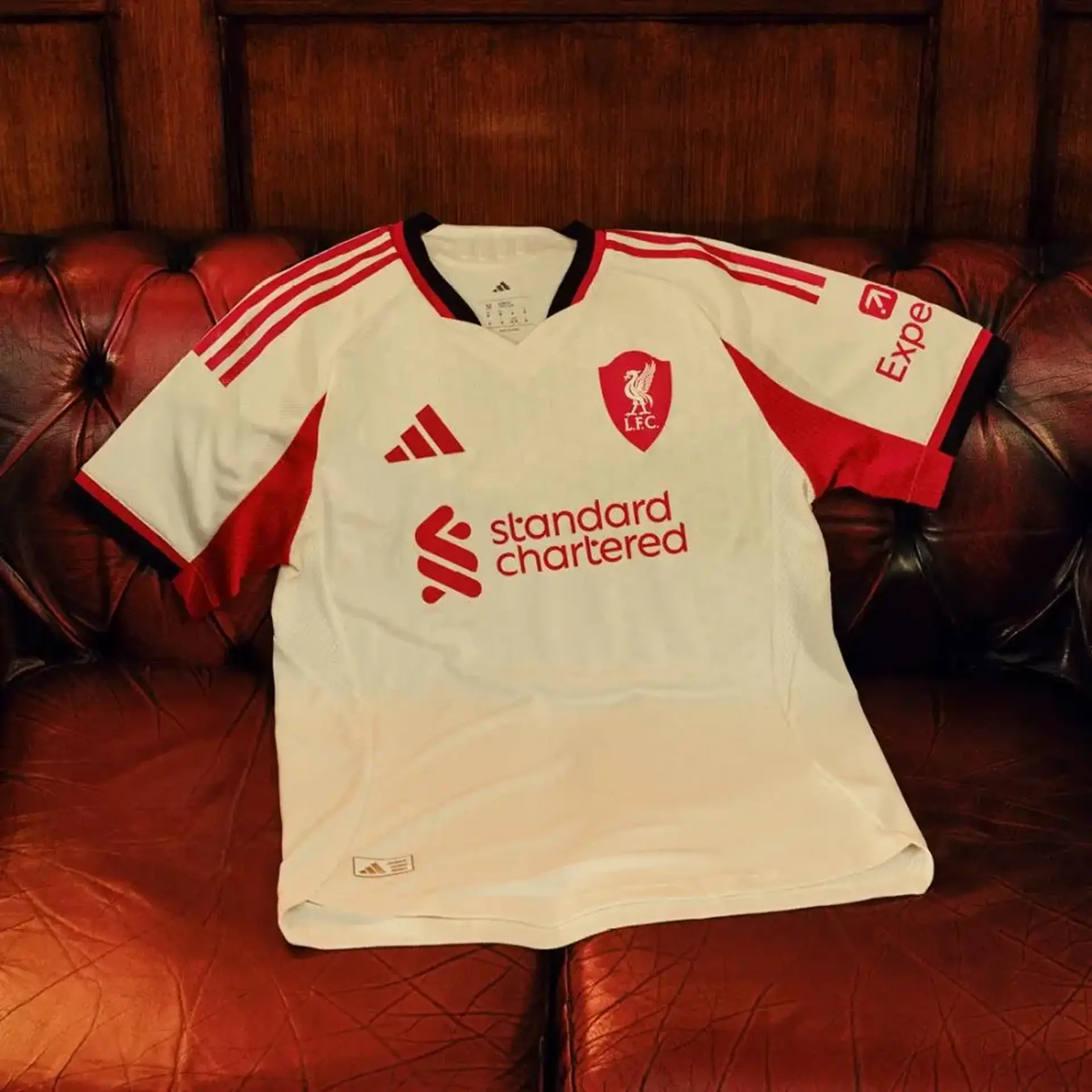 Liverpool unveil new Adidas home and away kits for 2025/26 season ...