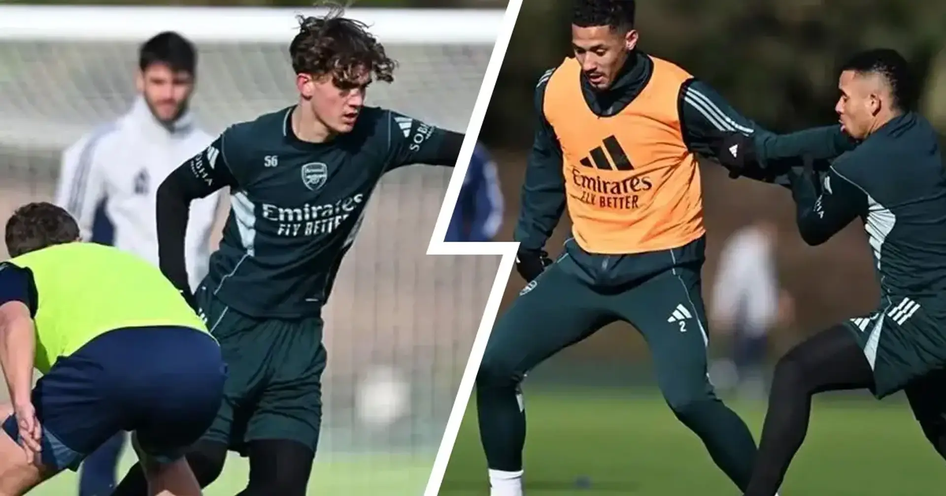 Max Dowman returns! 6 best pictures from Arsenal training before Wigan ...