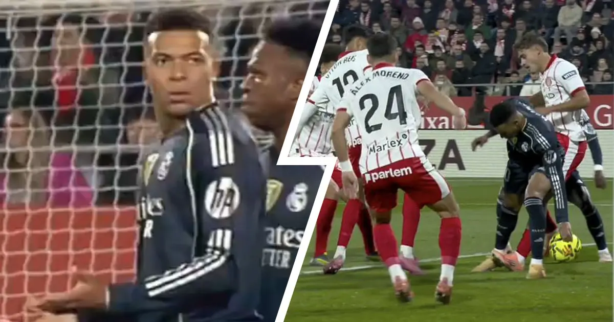 Spotted: Kylian Mbappe's emotional reaction to seeing Girona goal ...