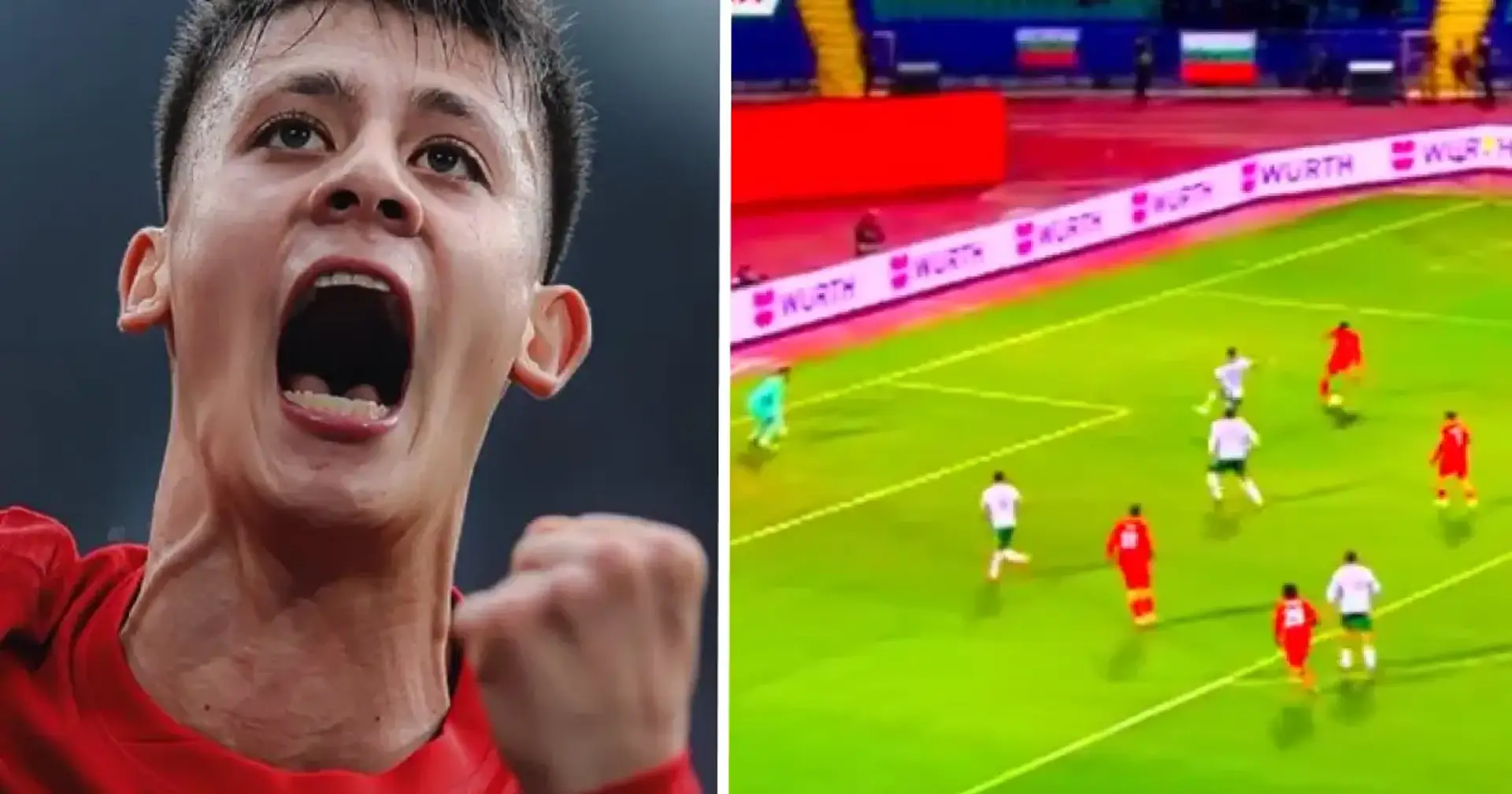 Arda Guler scores stunning goal for Turkey to reach 8 goal ...