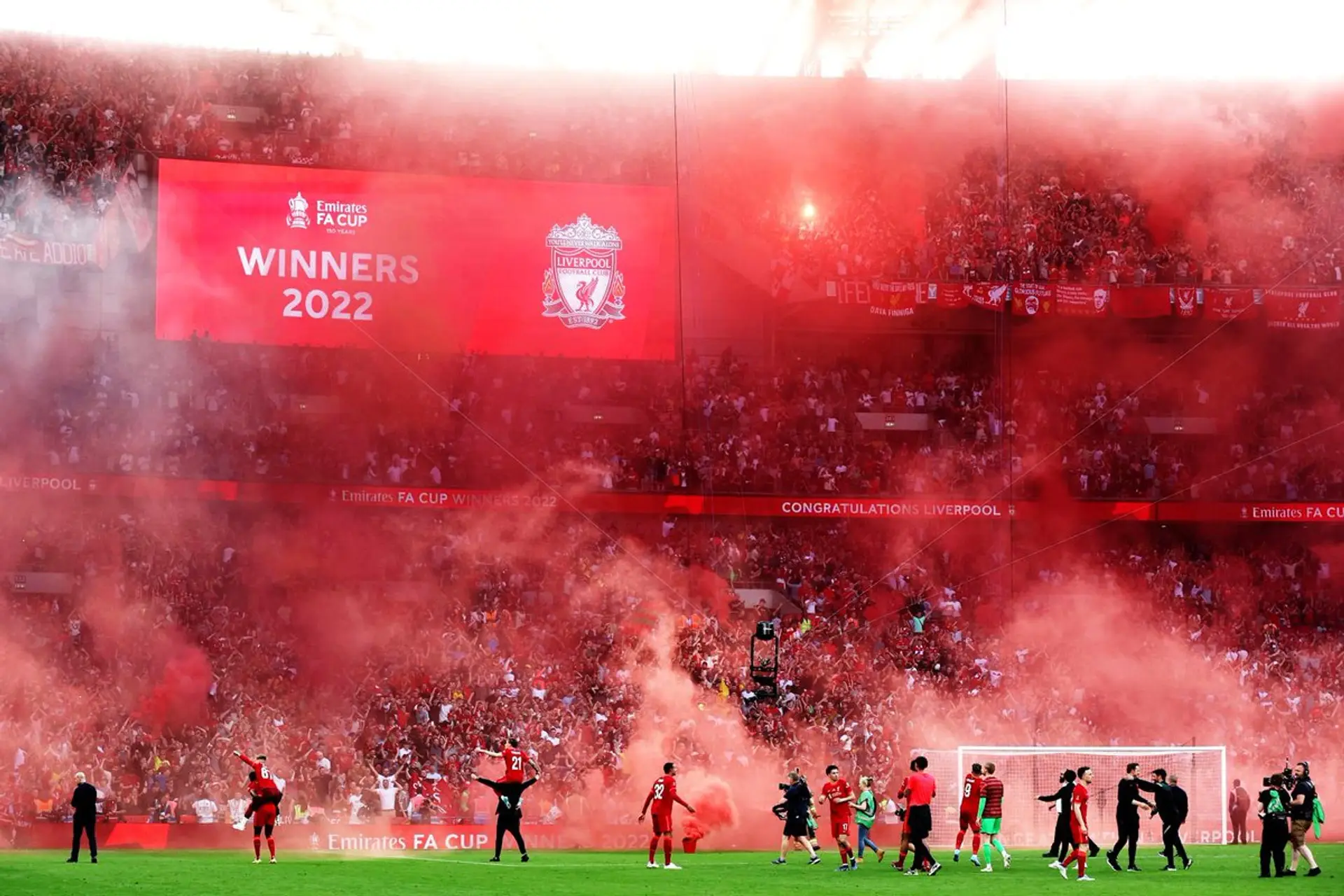Liverpool lift the FA Cup: 11 best images - Football | Tribuna.com