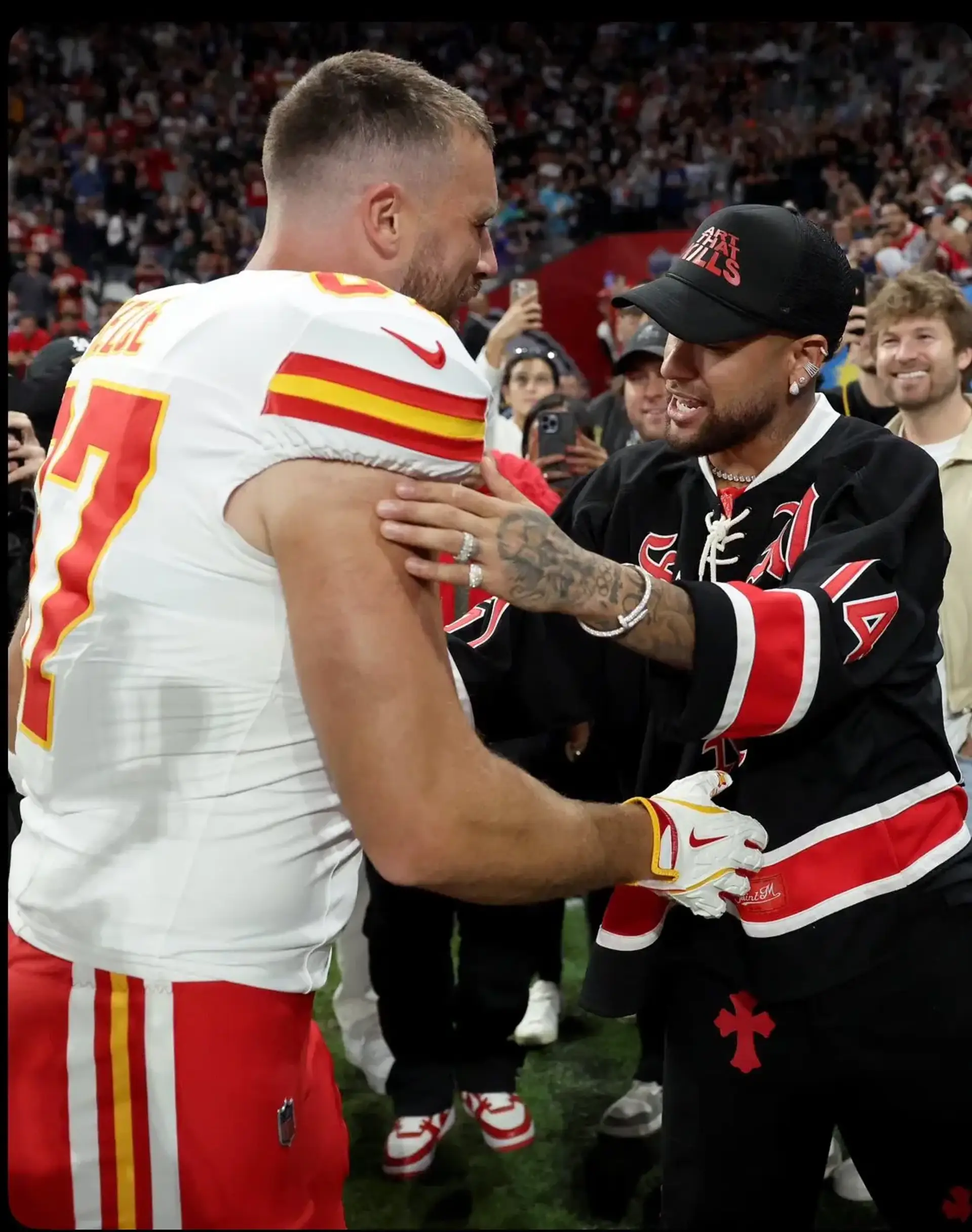 Neymar cambia de cancha: de Santos al espectáculo de la NFL en Brasil ...