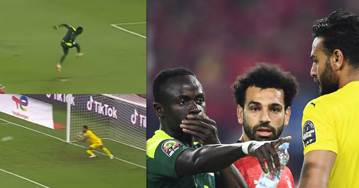 Gabaski shares what Salah told him before Mane's penalty in Afcon final ...