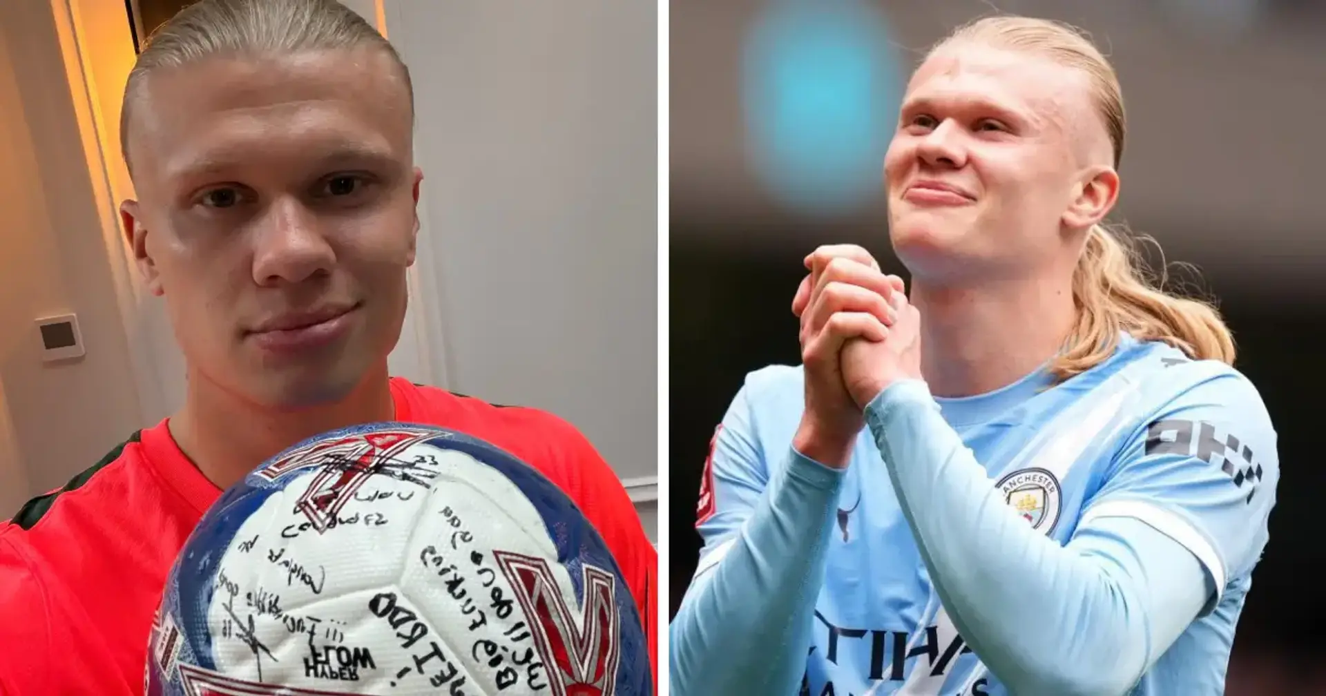 'Weirdo': Man City star leaves X-rated message on Haaland’s match ball ...