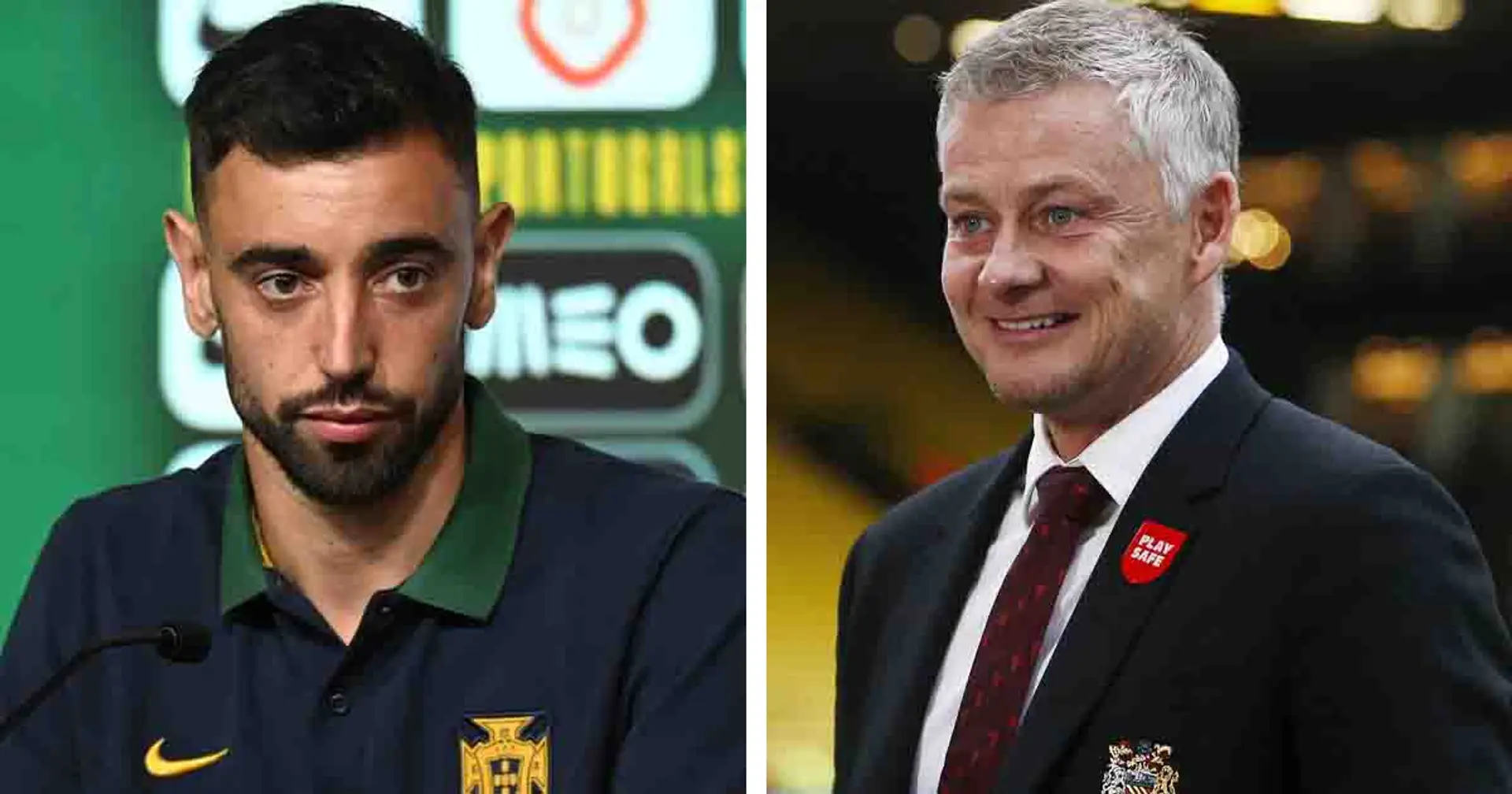 Fernandes reveals sweet 'gift' Solskjaer sent him after inspiring ...