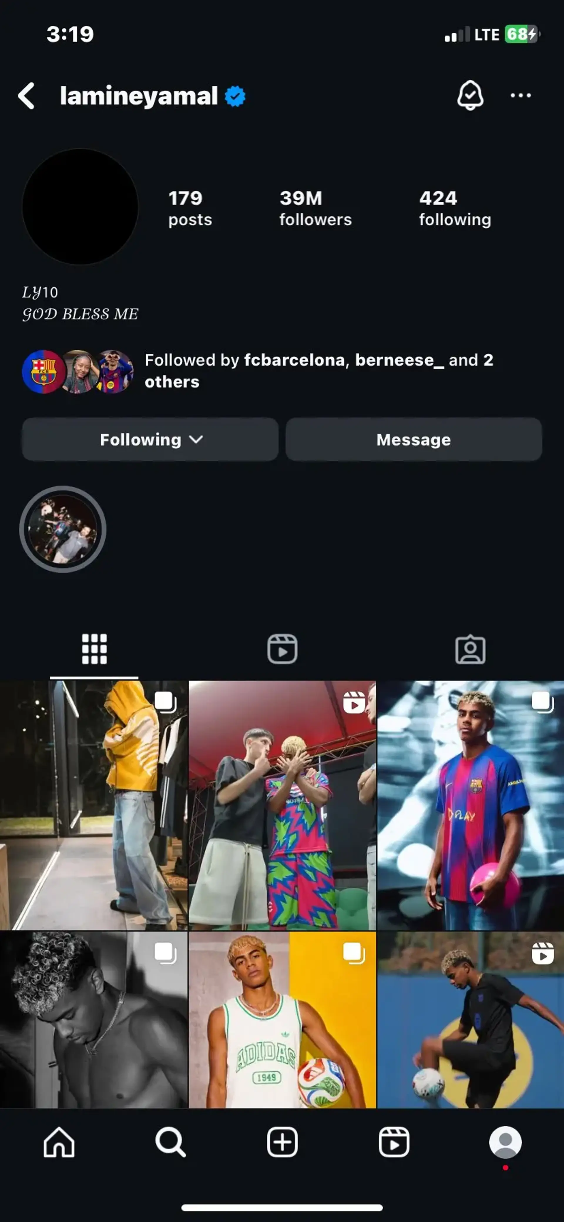 Nicki Nicole removes all pictures with Yamal on her IG - Lamine's ...