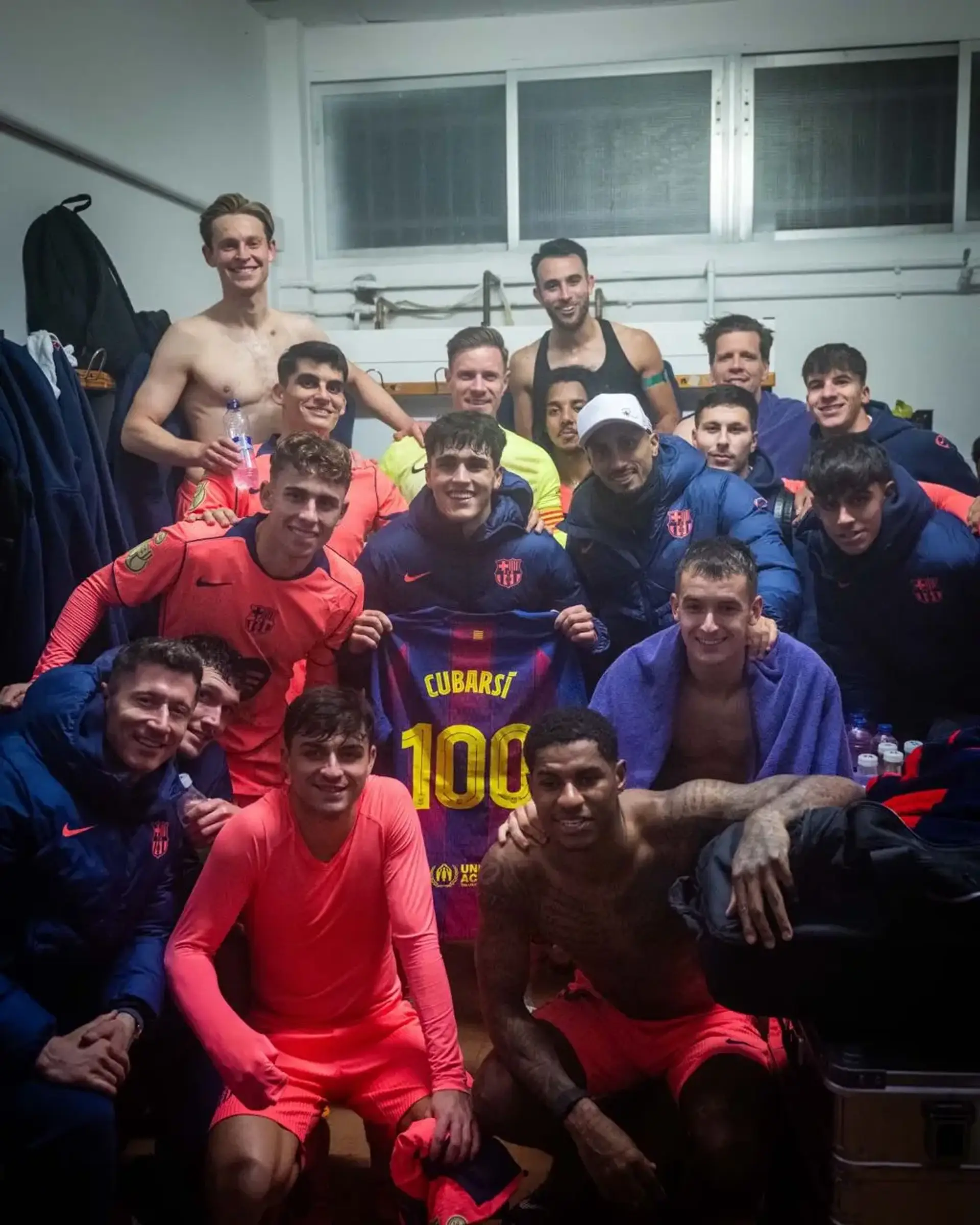 Barcelona celebrate Pau Cubarsi's 100th appearance with special tribute ...