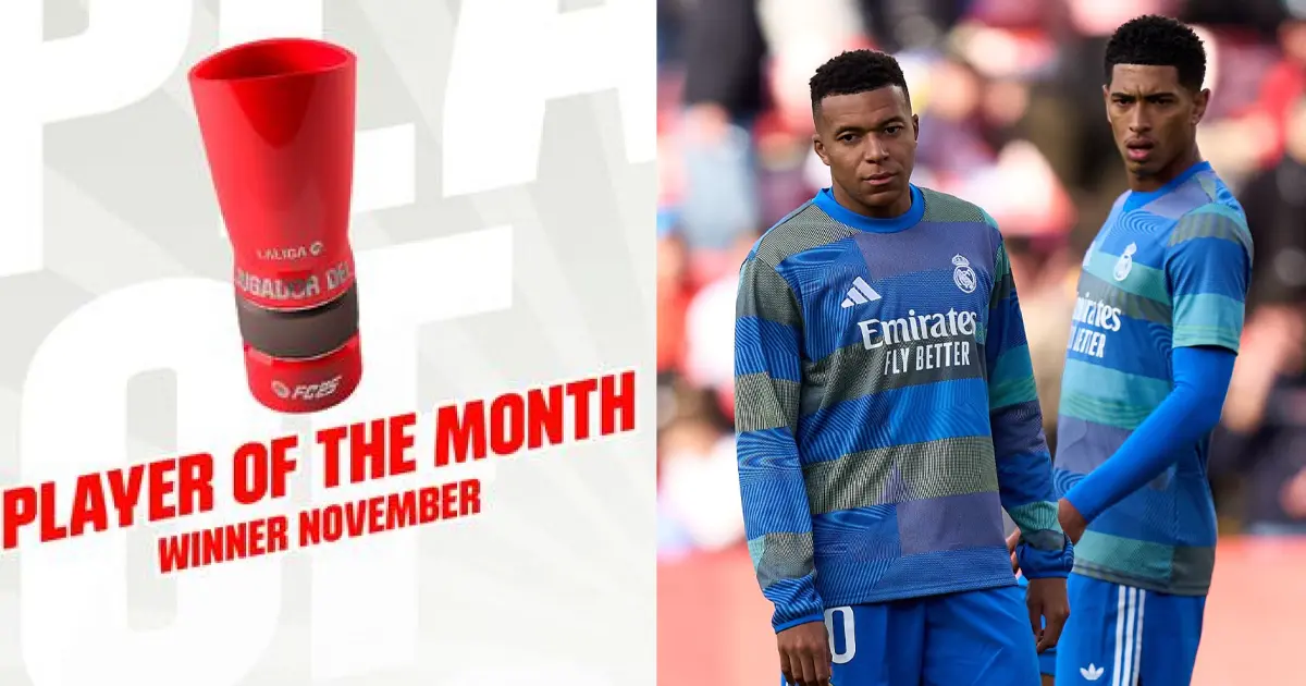 Mbappe chases historic third straight La Liga Player of the Month ...