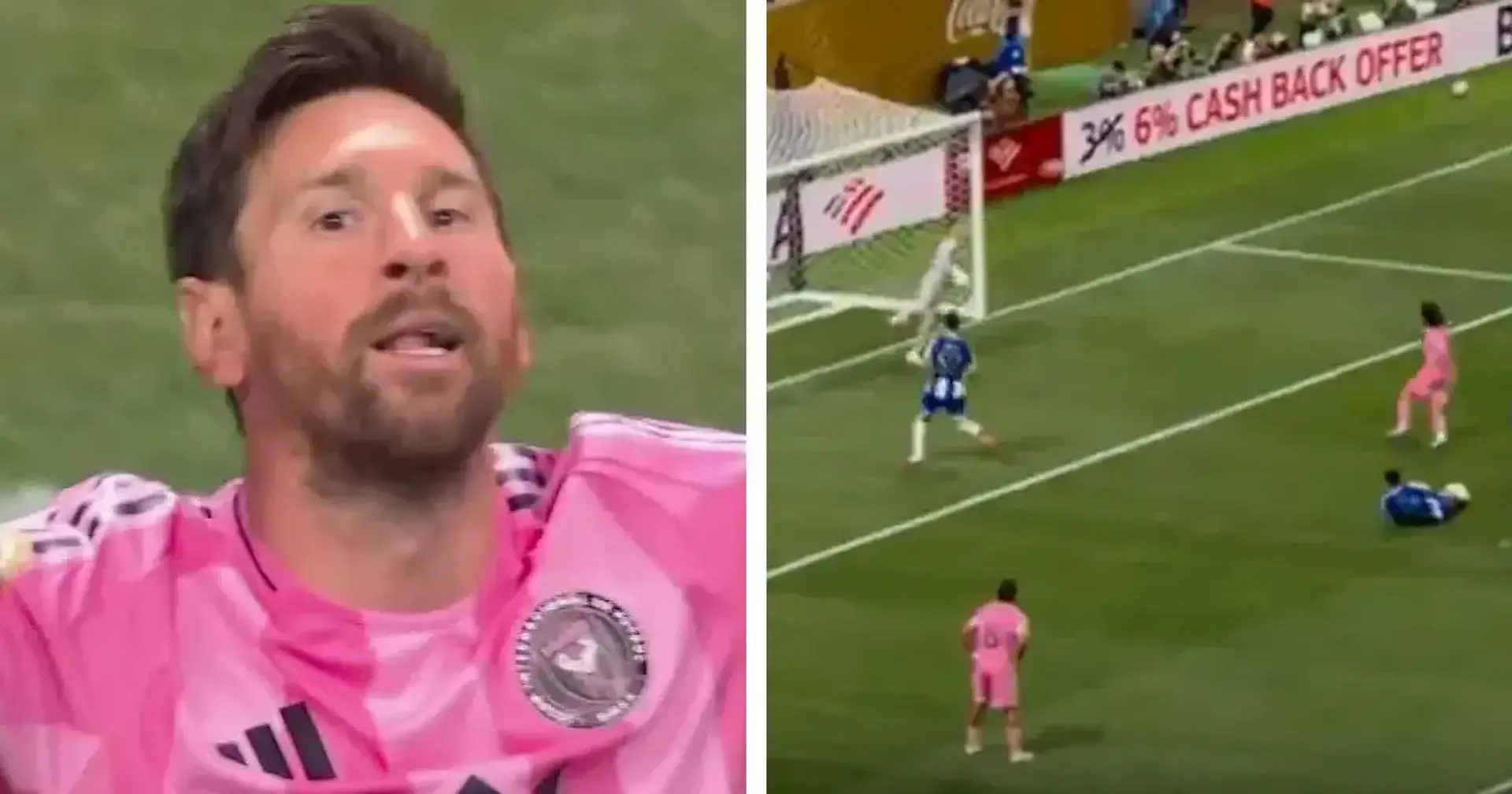 Lionel Messi marca un HERMOSO tiro libre para sellar la remontada del ...