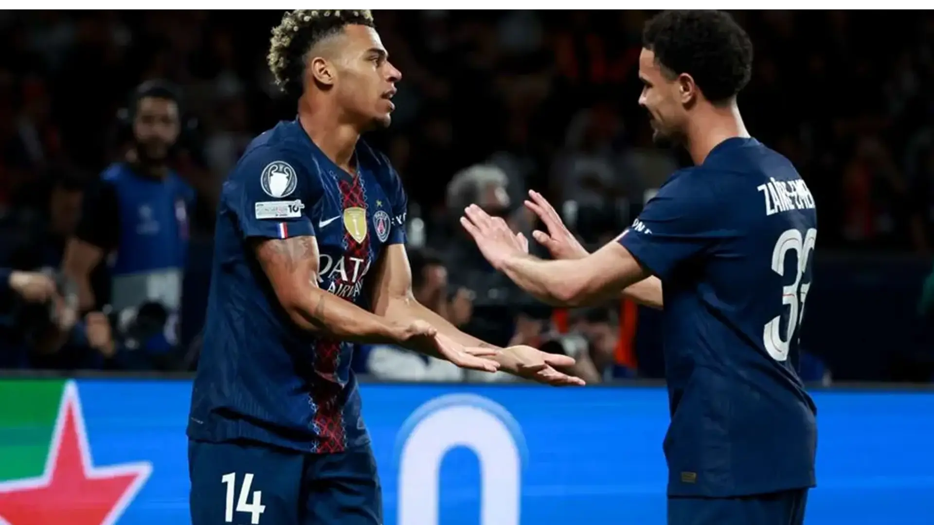 Warren Zaire-Emery and Desire Doue start four Champions League semi ...