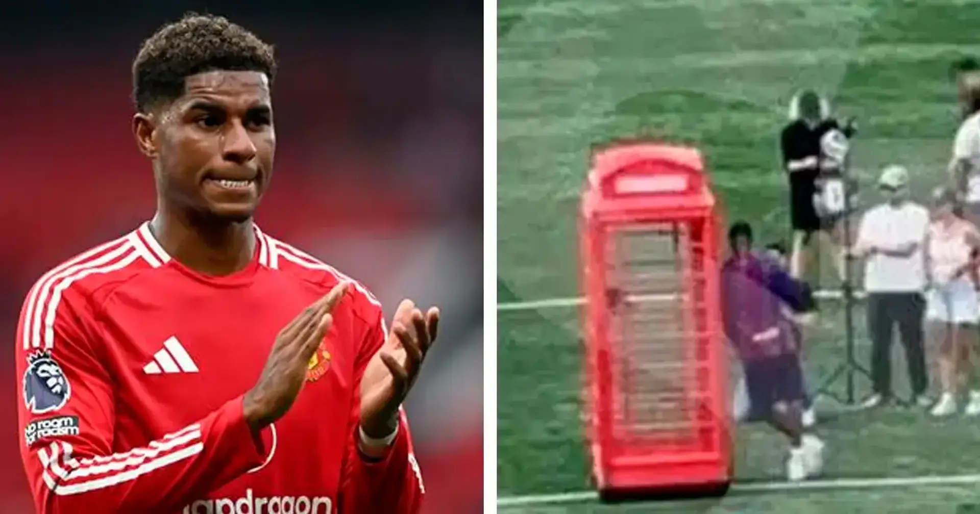 Se filtran las primeras imágenes de Marcus Rashford en el campo de ...
