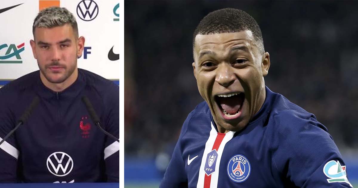 Theo Hernandez a une solution très originale pour stopper Mbappé - Il l ...