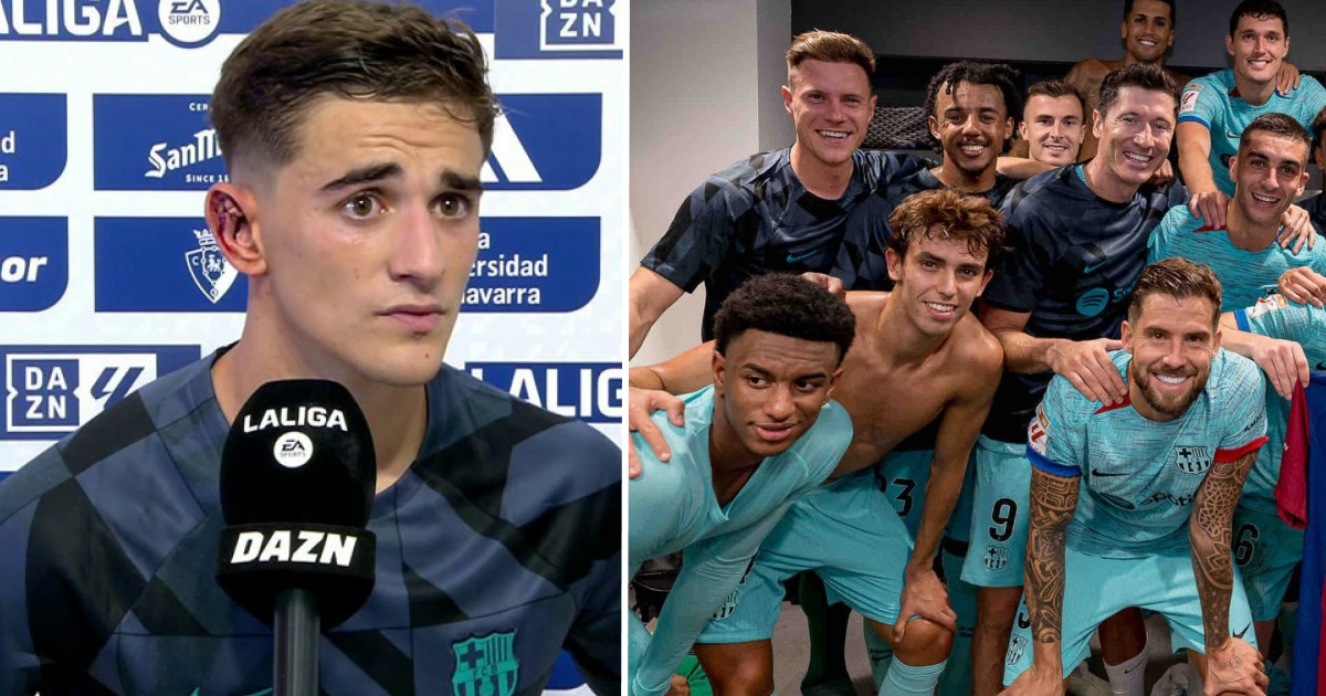 Gavi breaks another Barca record, gets celebrated by teammates ...