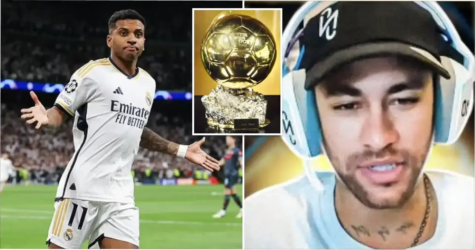 Neymar révèle exactement où Rodrygo aurait dû se classer dans la liste ...