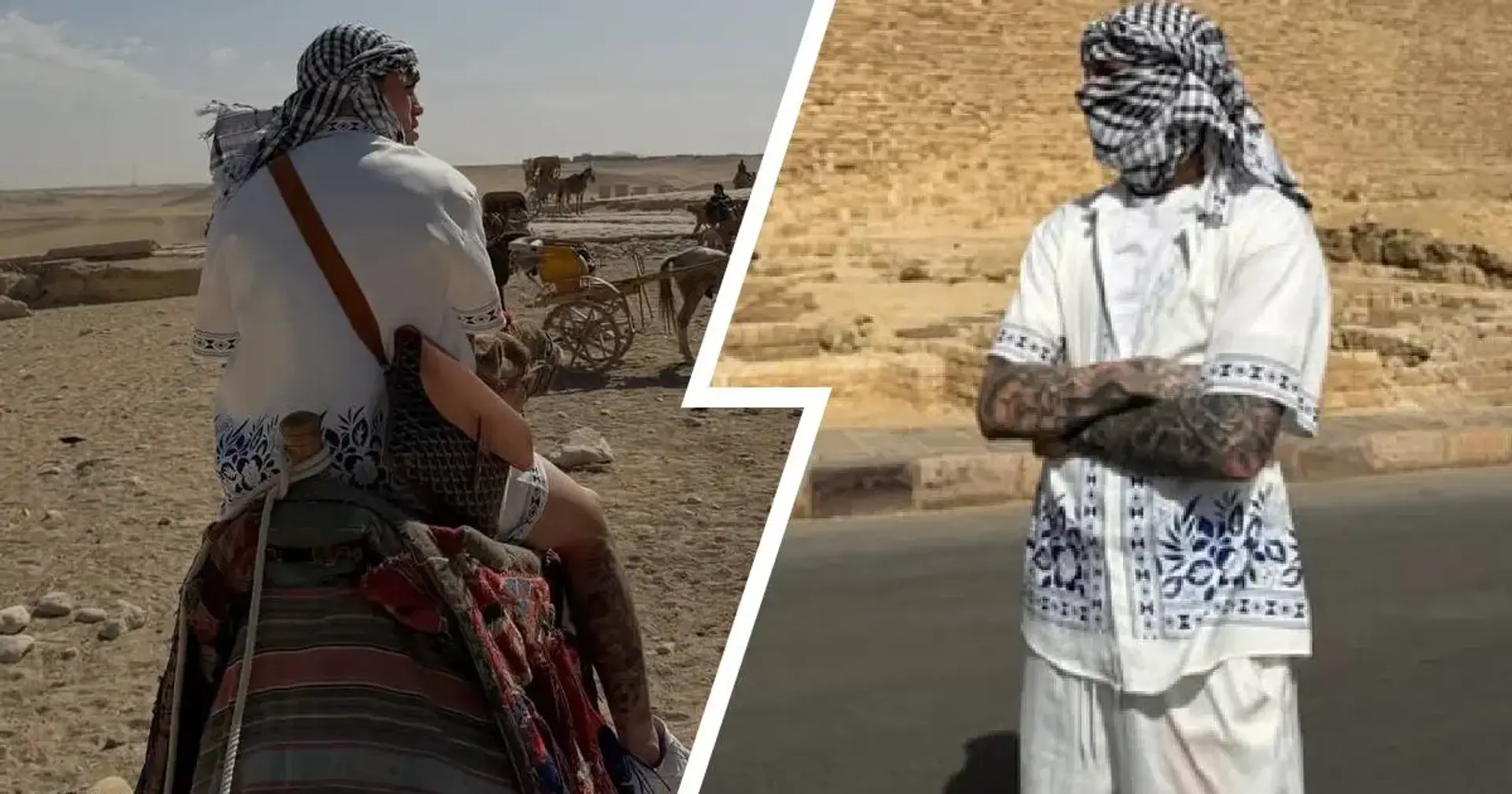 Alejandro Garnacho soaks up Egypt holiday, posts stunning pyramid snaps ...