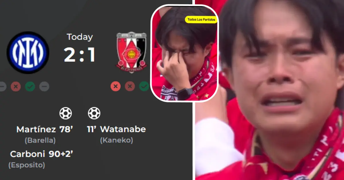 HEARTBREAKING: Urawa fans spotted crying their eyes out in the stands ...