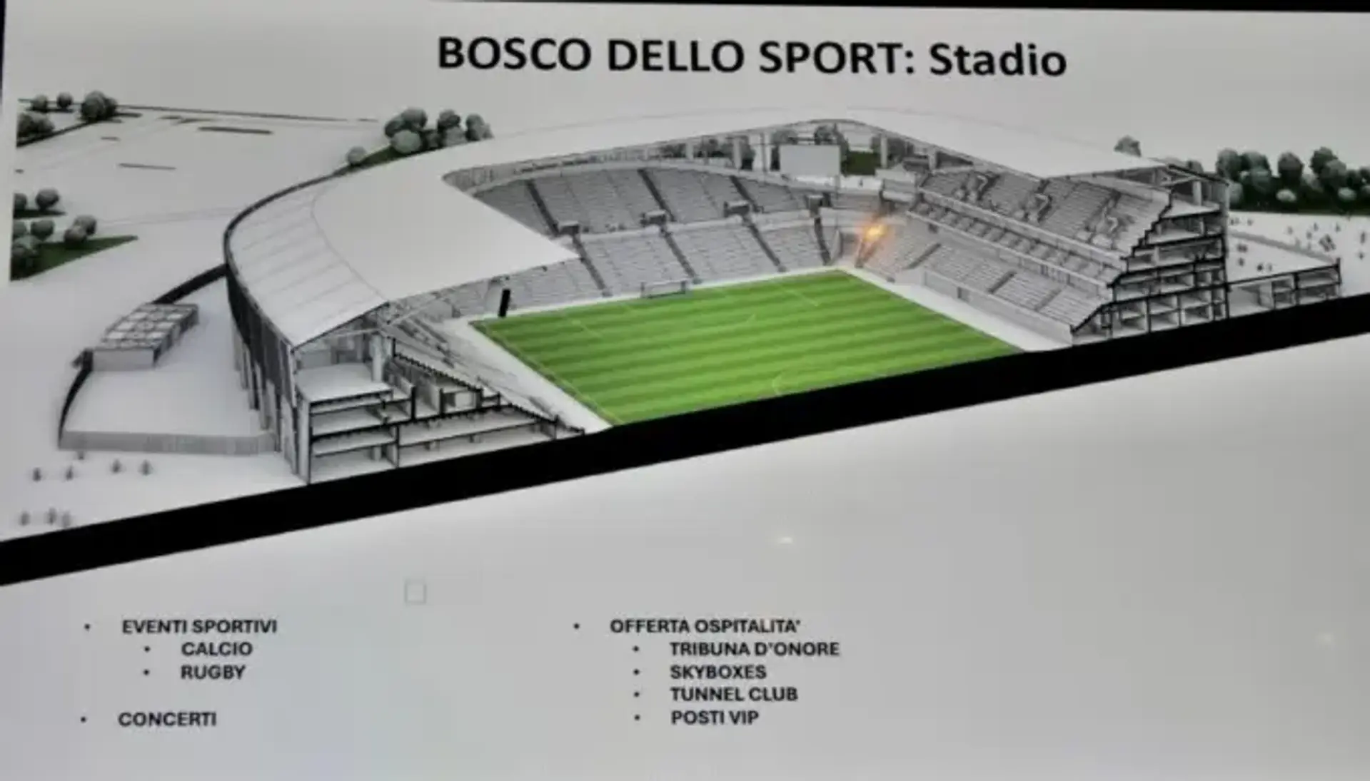 Svelato il progetto definitivo del nuovo stadio del Venezia: le ...