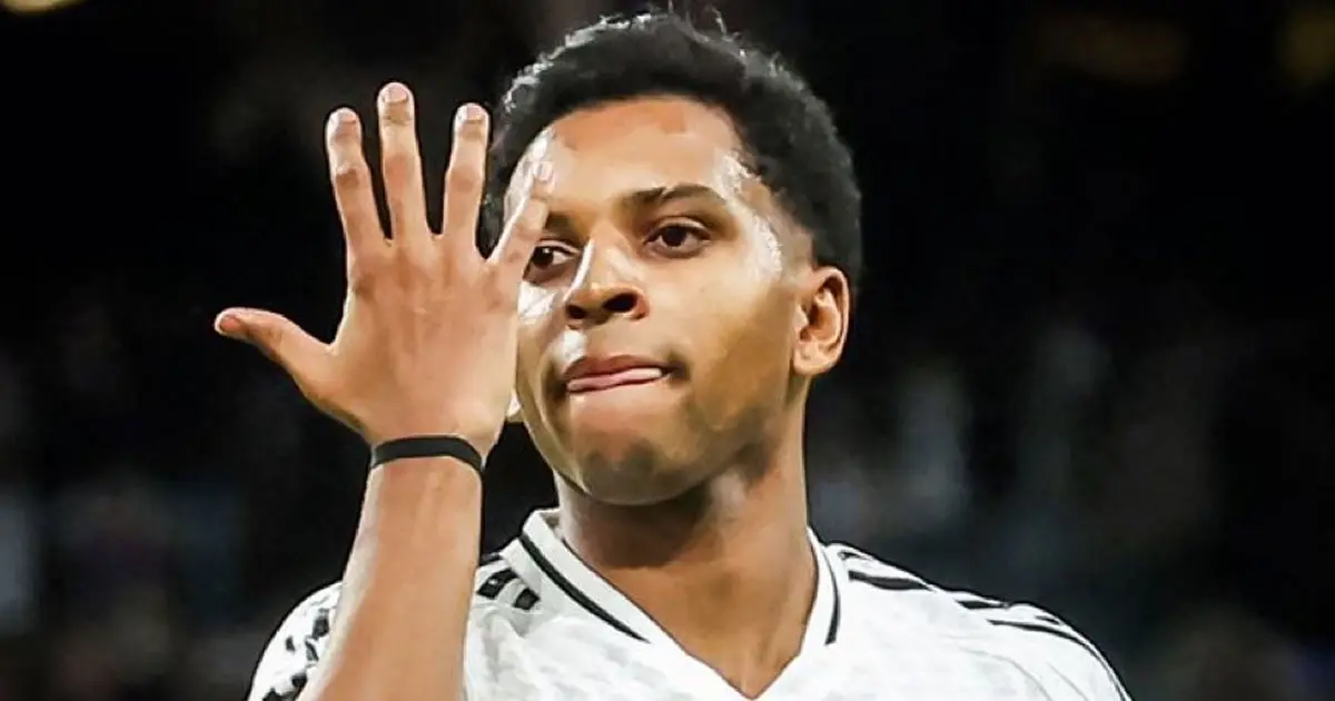 Spotted: Rodrygo's brilliant message with cold goal celebration vs ...