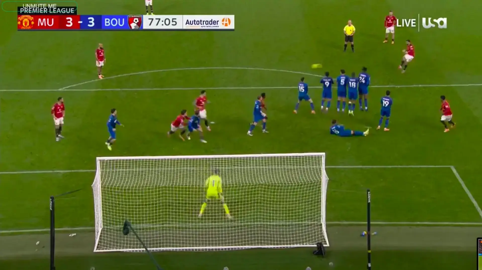 Bruno Fernandes scores world-class free-kick – then delivers fiery ...