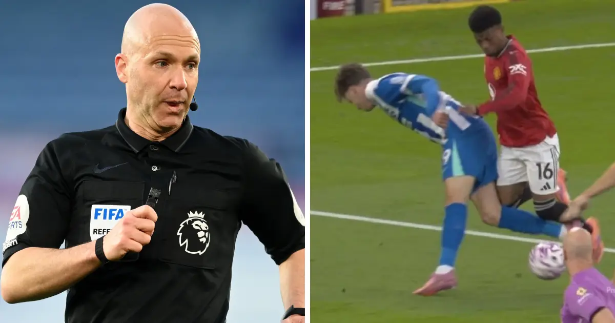 Anthony Taylor est en mission : le moment où Brighton échappe à un ...