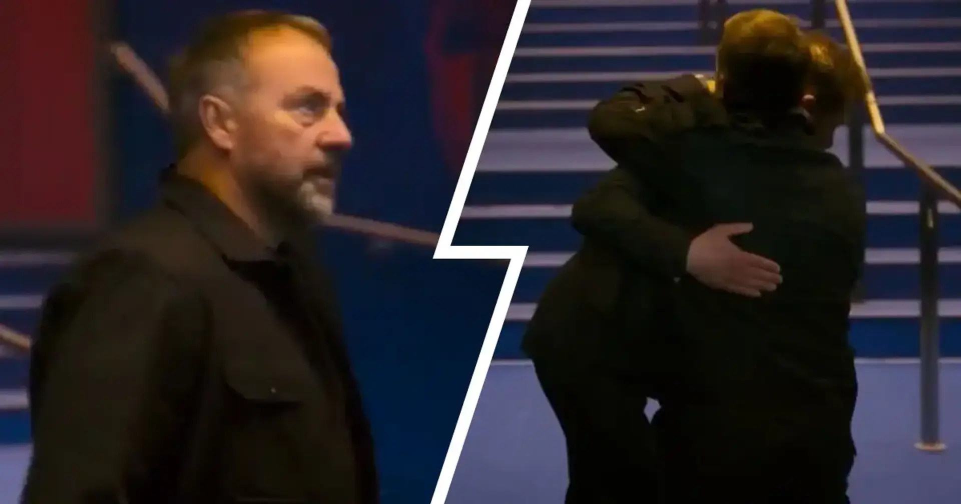 Ultimate respect! Hansi Flick follows Diego Simeone to Camp Nou tunnel ...