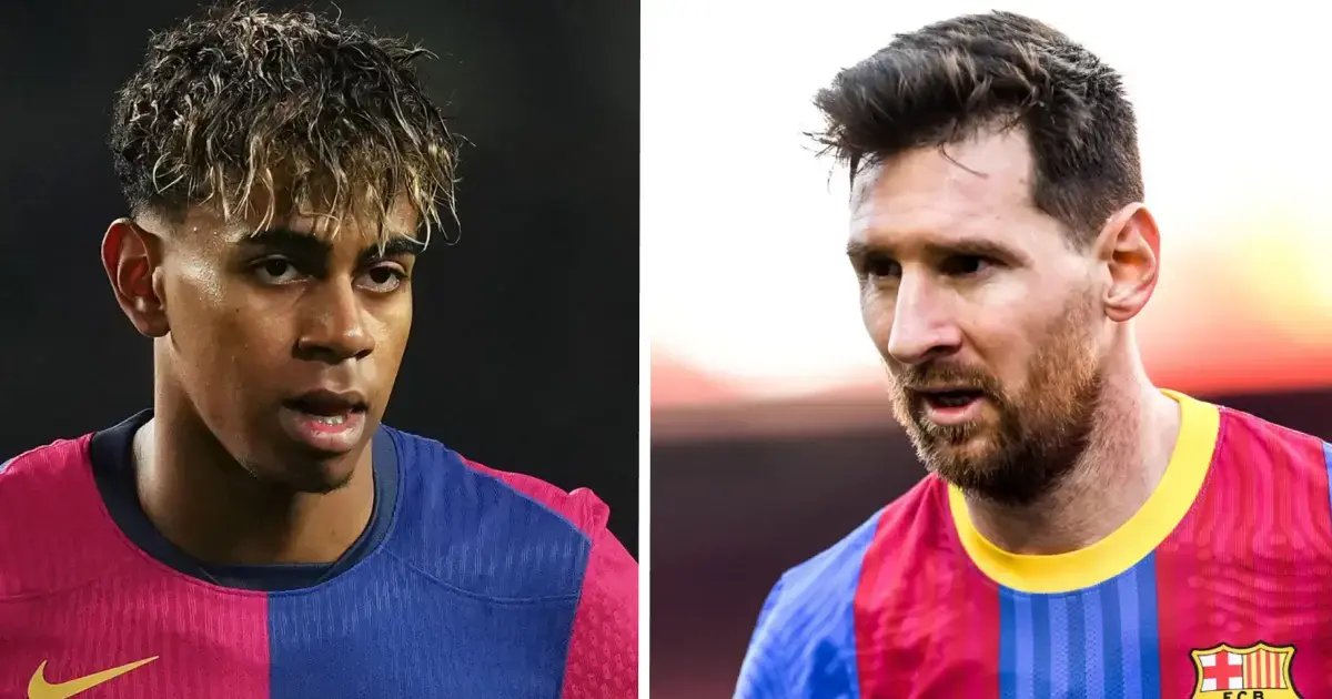La comparación entre Lamine y Messi tras sus primeros 99 partidos en el ...