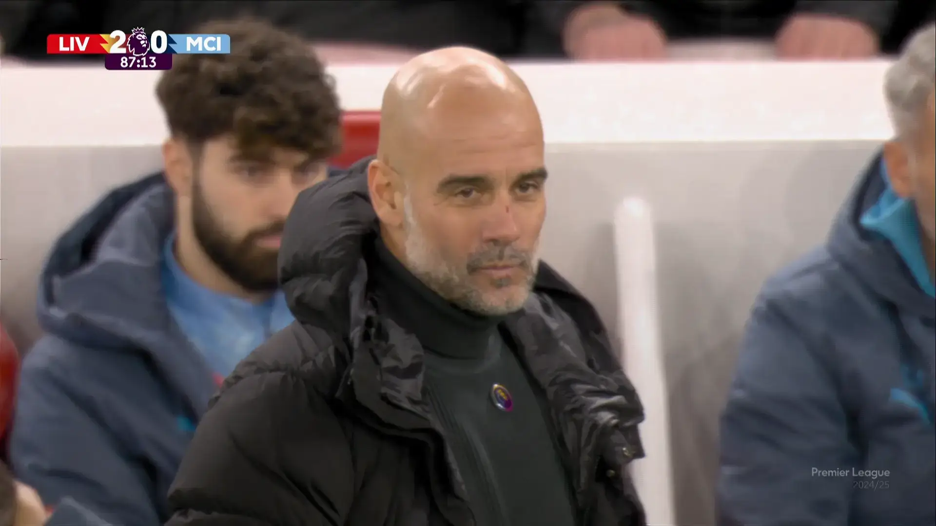 Why did Pep show 6 fingers to Liverpool fans at the end of the game ...