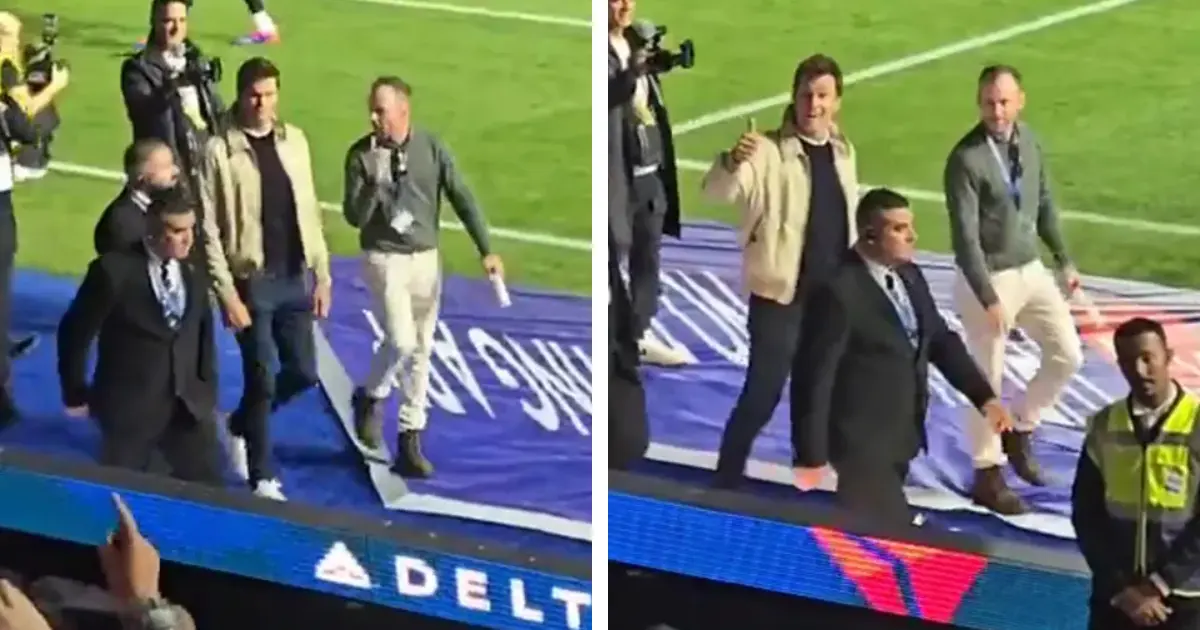 Tom Brady jeered by Wrexham fans — his reaction gets caught on camera ...